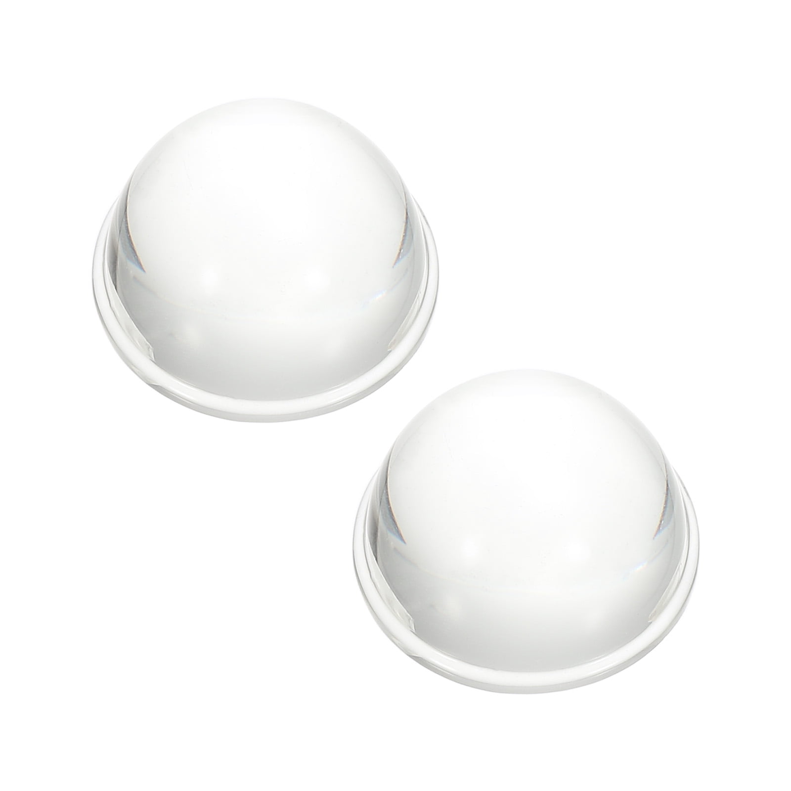 Uxcell Diameter 35mm Flat Convex Lens, 2 Pcs Height 20mm High ...