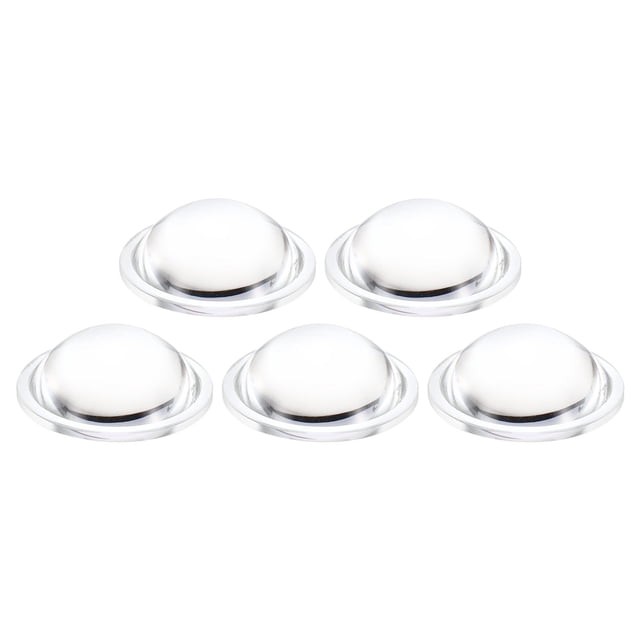 Uxcell Diameter 36mm High 12.5mm PMMA Flat Convex Lens LED Flashlight ...