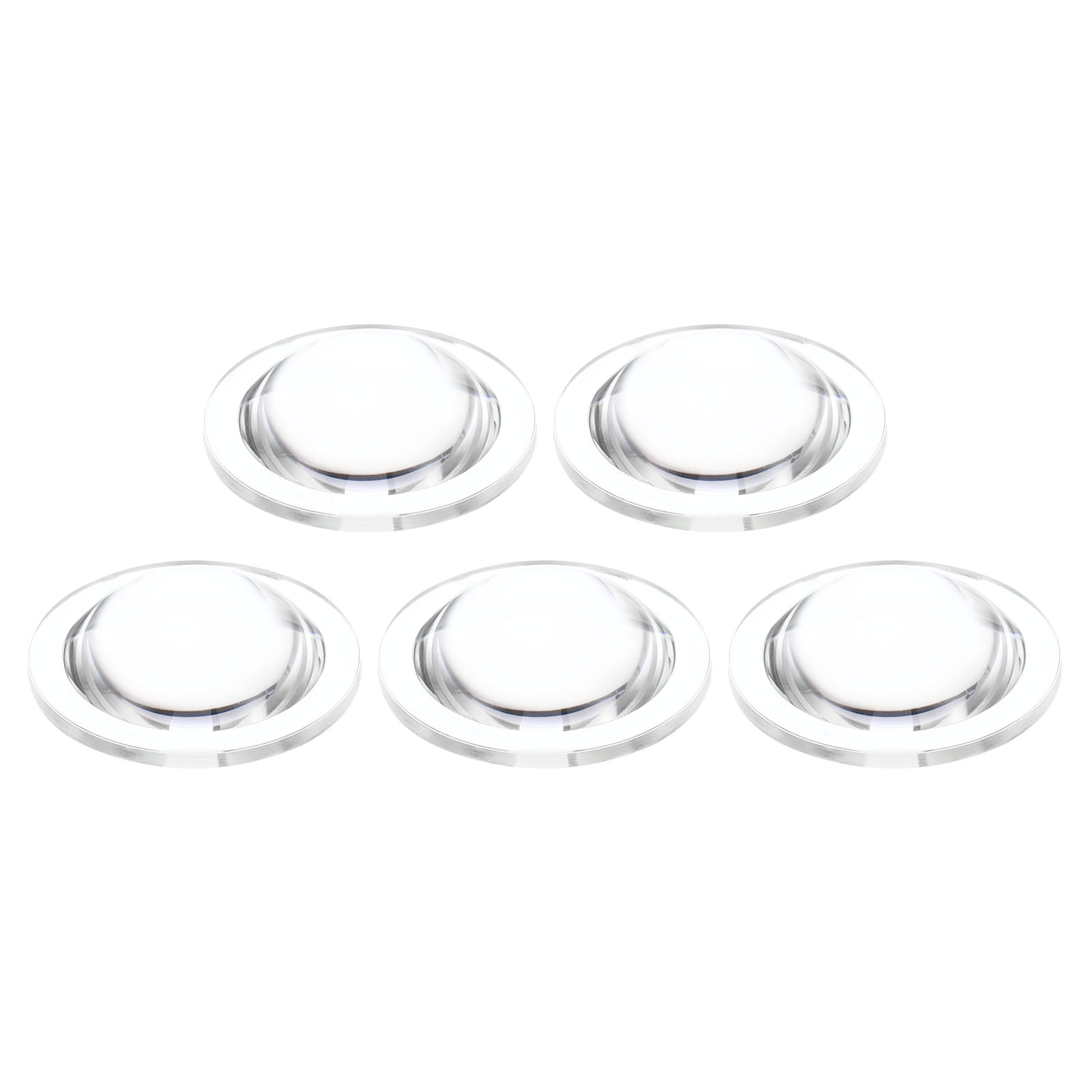 Uxcell Diameter 38mm High 11mm PMMA Flat Convex Lens LED Flashlight ...