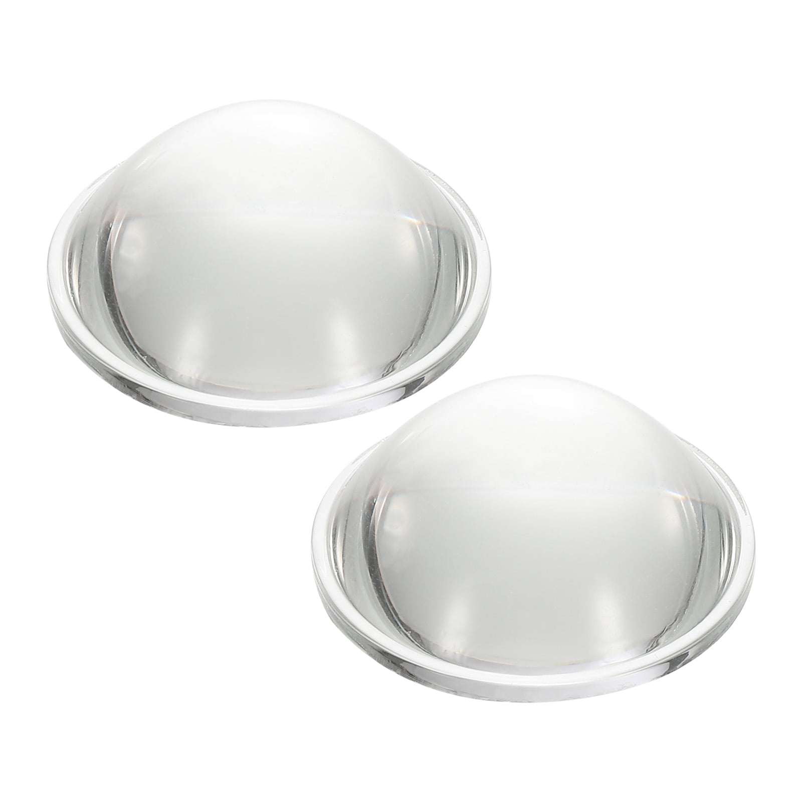 Uxcell Diameter 40mm Flat Convex Lens, 2 Pcs Height 16mm High ...