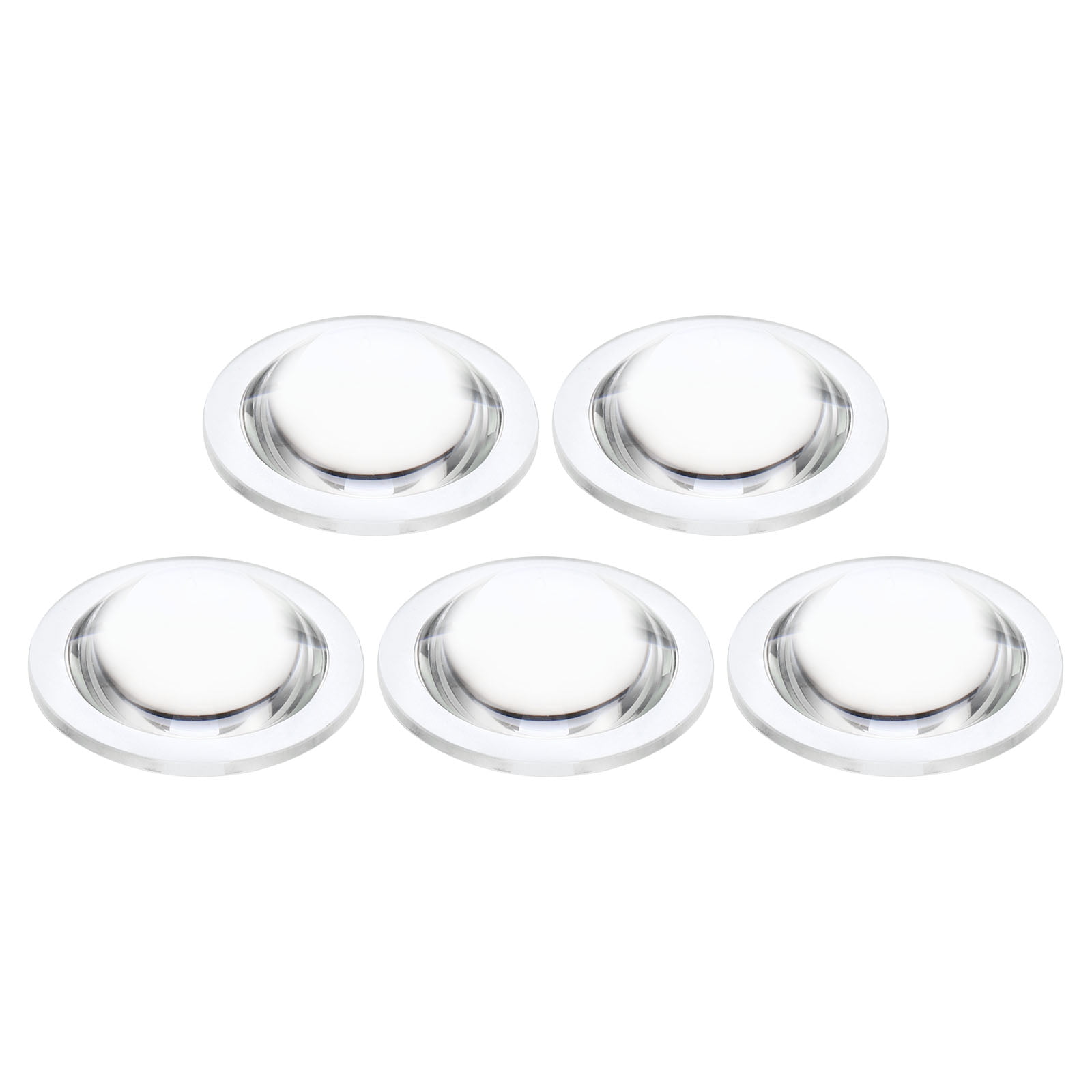 Uxcell Diameter 48mm High 13.5mm PMMA Flat Convex Lens LED Flashlight ...