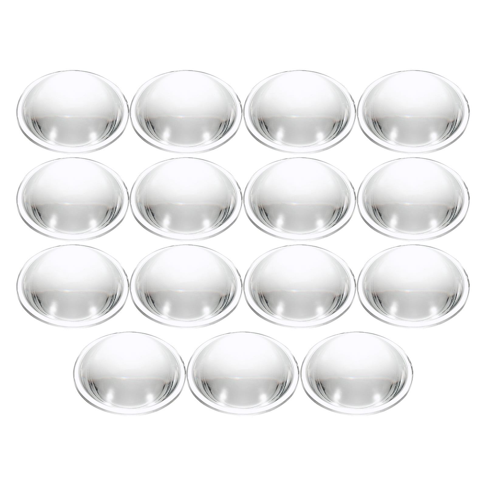 Uxcell Diameter 54mm Flat Convex Lens, 3 Pcs Height 19mm Acrylic LED ...