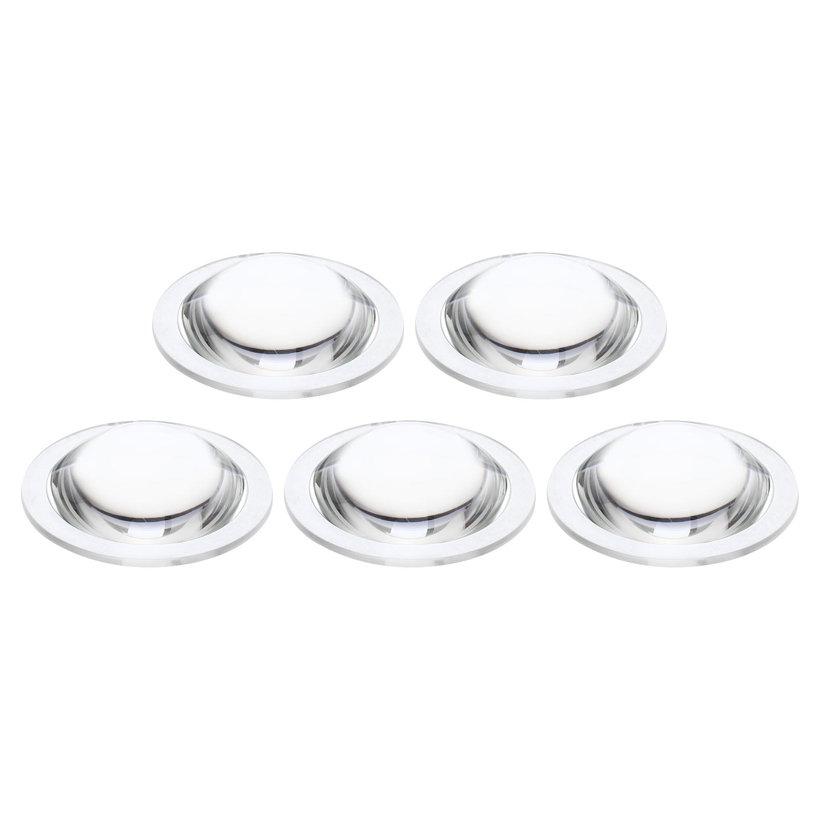 Uxcell Diameter 56mm High 15mm PMMA Flat Convex Lens LED Flashlight ...