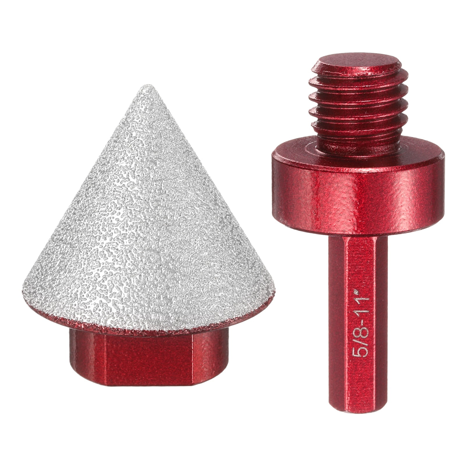 Uxcell Diamond Beveling Chamfer Bits 38mm with 5-8/11 Thread Adapter ...