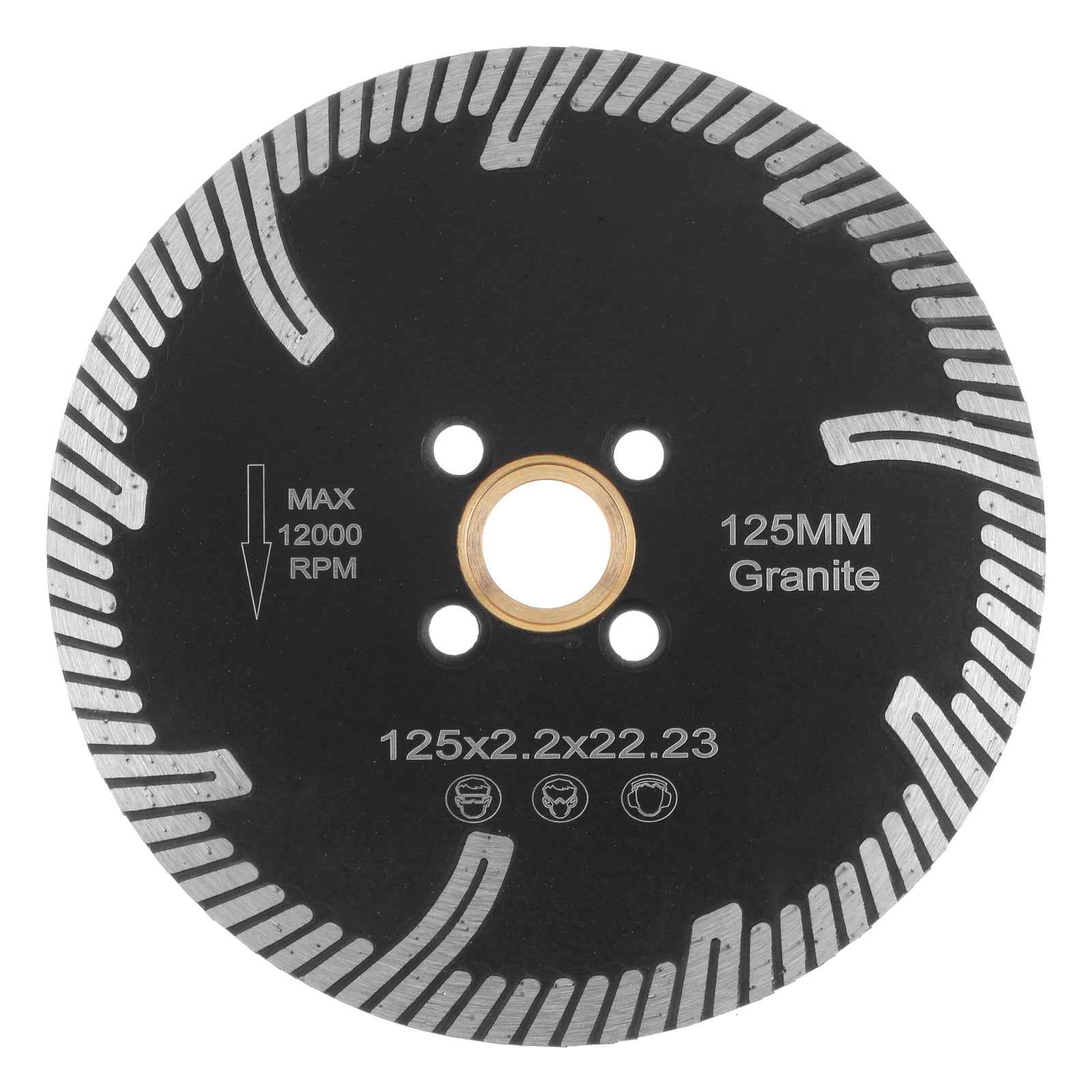 Uxcell Diamond Cutting Blade 5" Diamond Blade Diamond Saw Blade ...