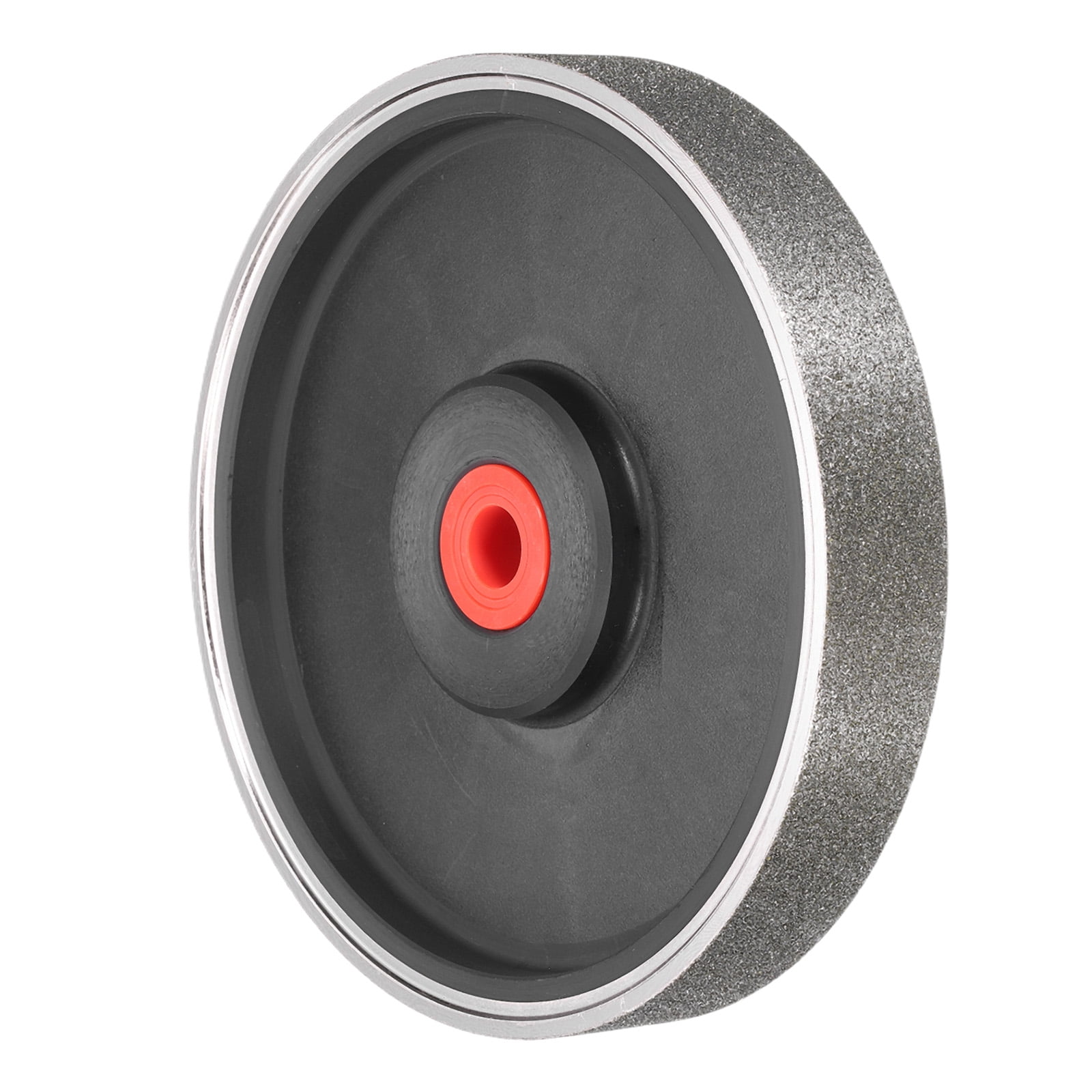 Uxcell Diamond Lapidary Wheel 6 Inch x 1 Inch Arbor Hole 180 Grit with ...