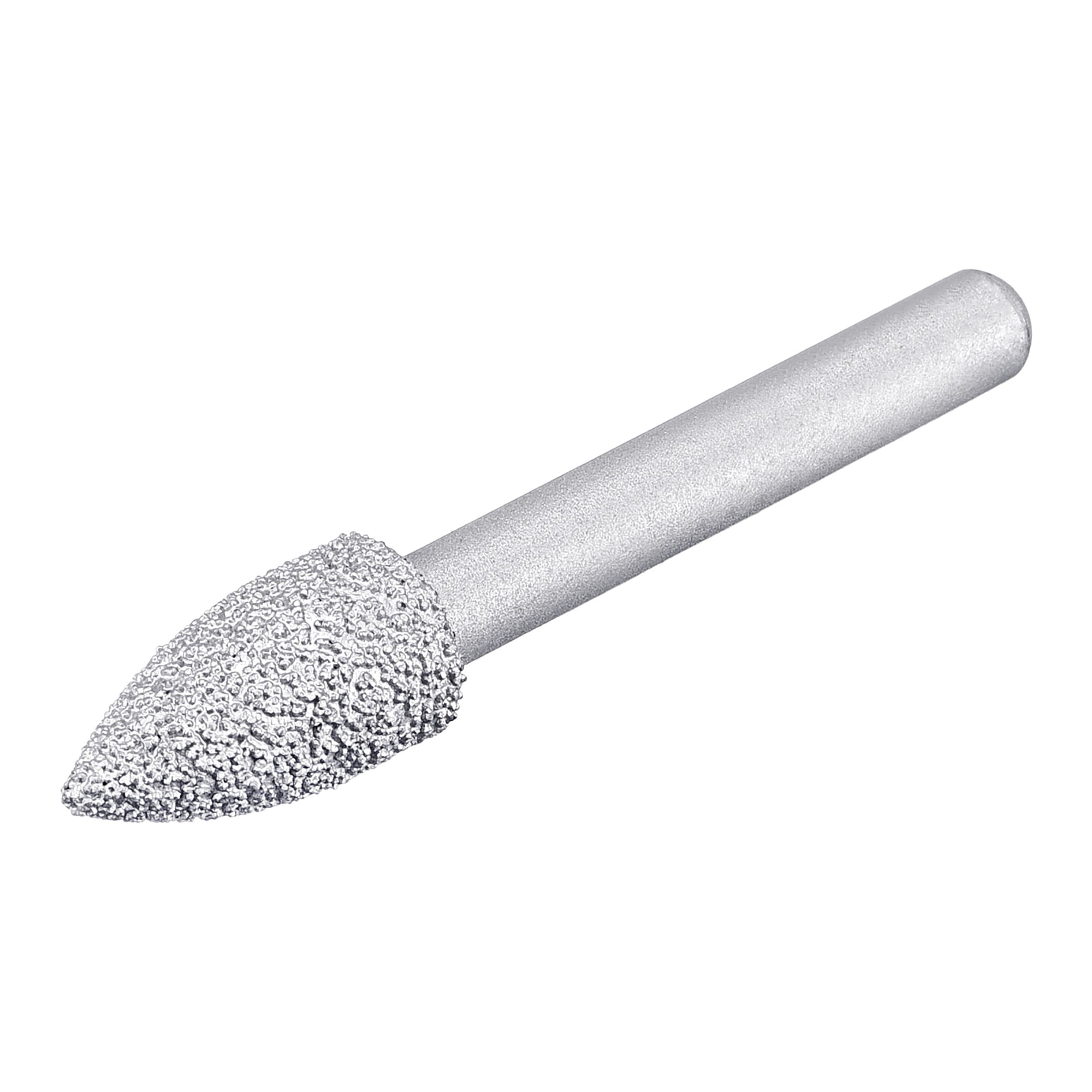 Uxcell Diamond Mounted Points Brazed Grinder 6mm Shank Grinding Rotary ...