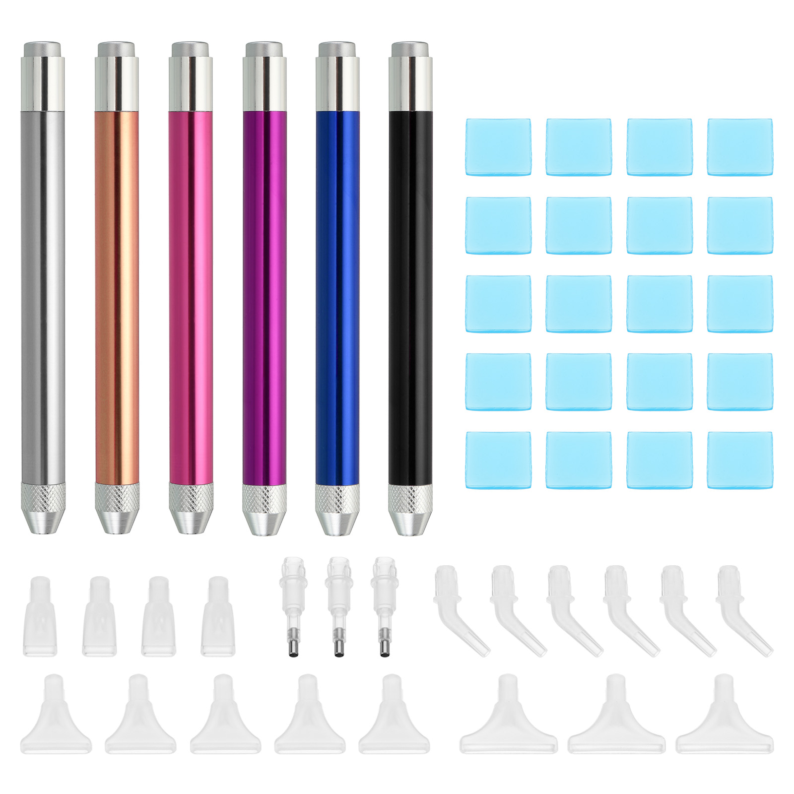 Uxcell Diamond Painted Art Drill Pen Set, Portable Light Point Drill ...