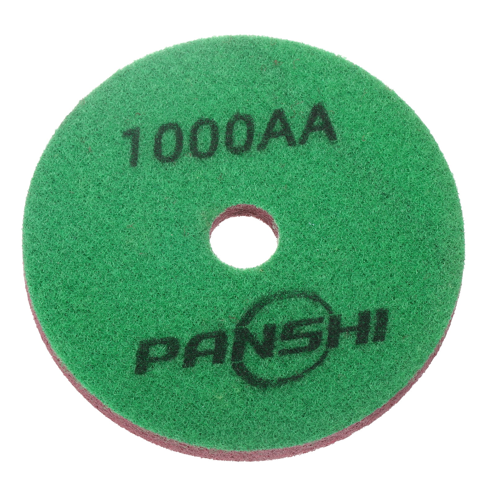 Uxcell Diamond Sponge Fiber Polishing Pad 5" 1000 Grit Polish Pad Green ...