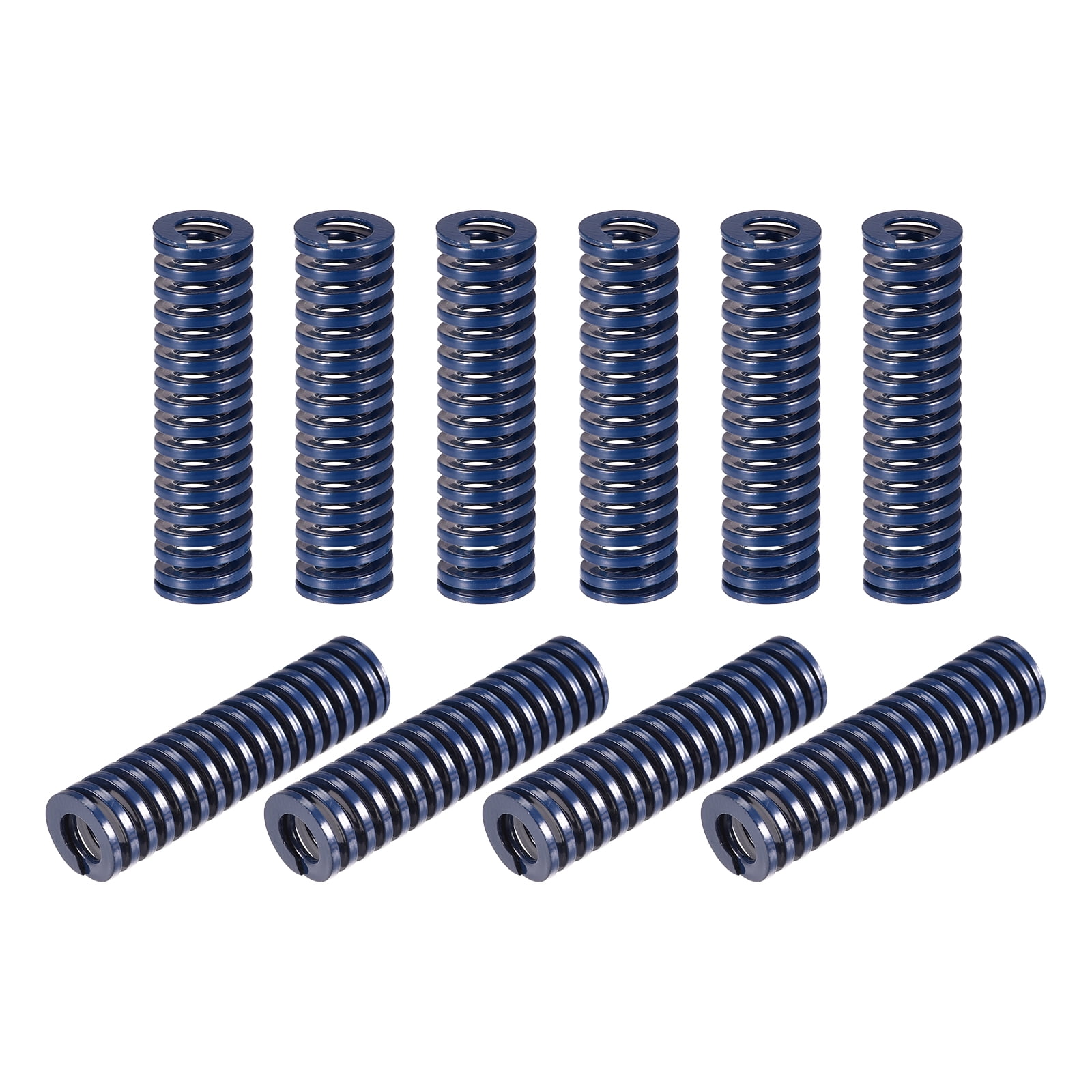 Uxcell Die Spring 10 Pack 16mm OD 60mm Long Spiral Stamping Light Load ...