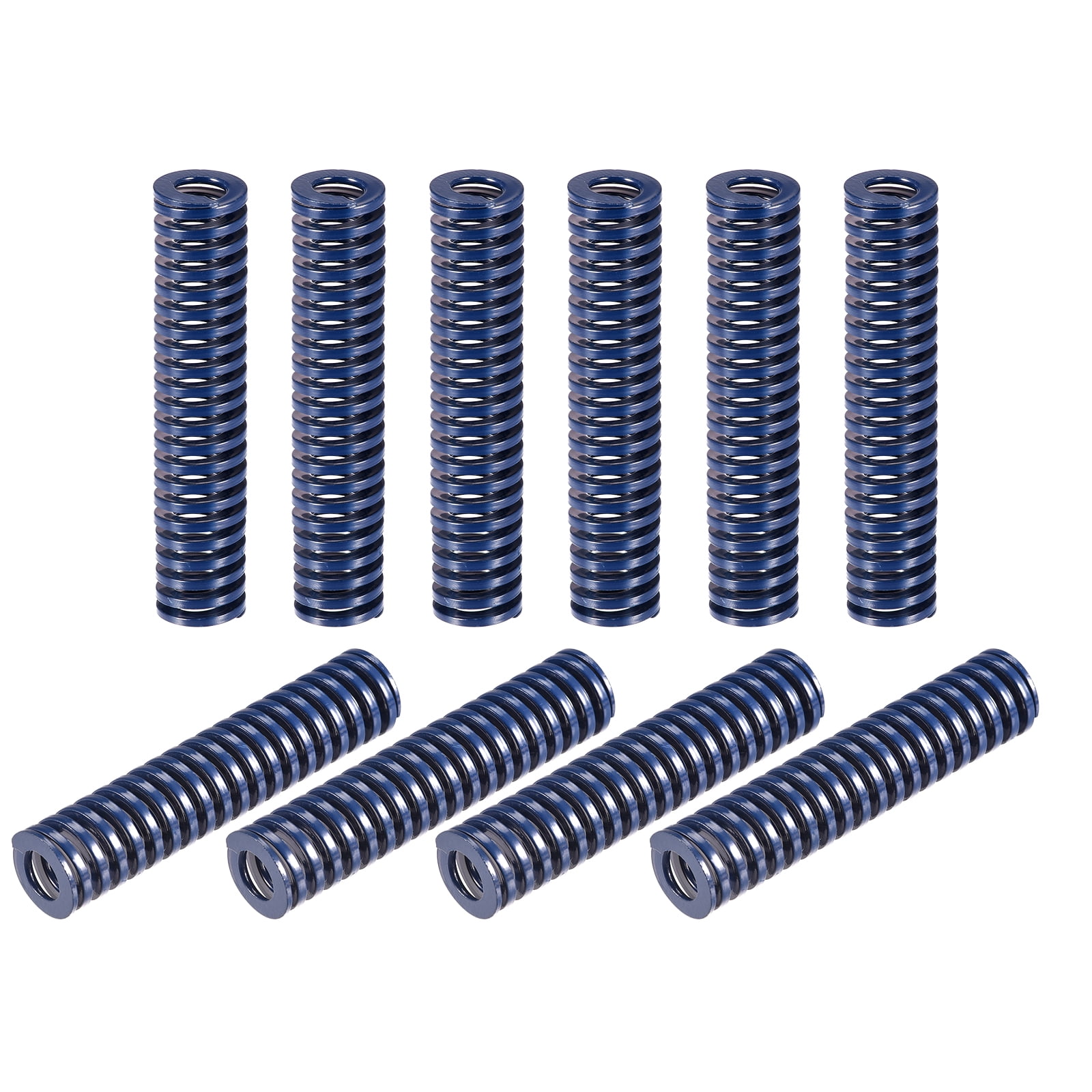 Uxcell Die Spring 10 Pack 18mm OD 90mm Long Spiral Stamping Light Load ...