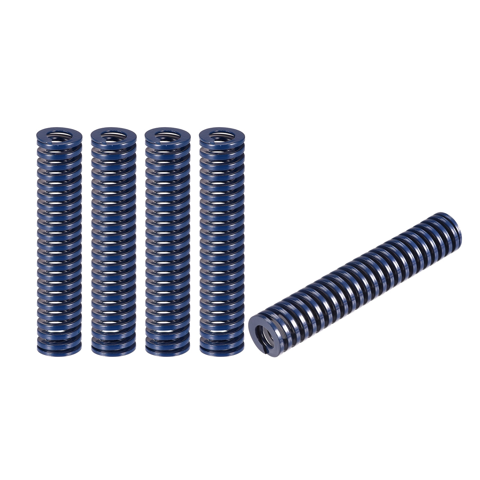 Uxcell Die Spring 5 Pack 16mm OD 80mm Long Spiral Stamping Light Load ...