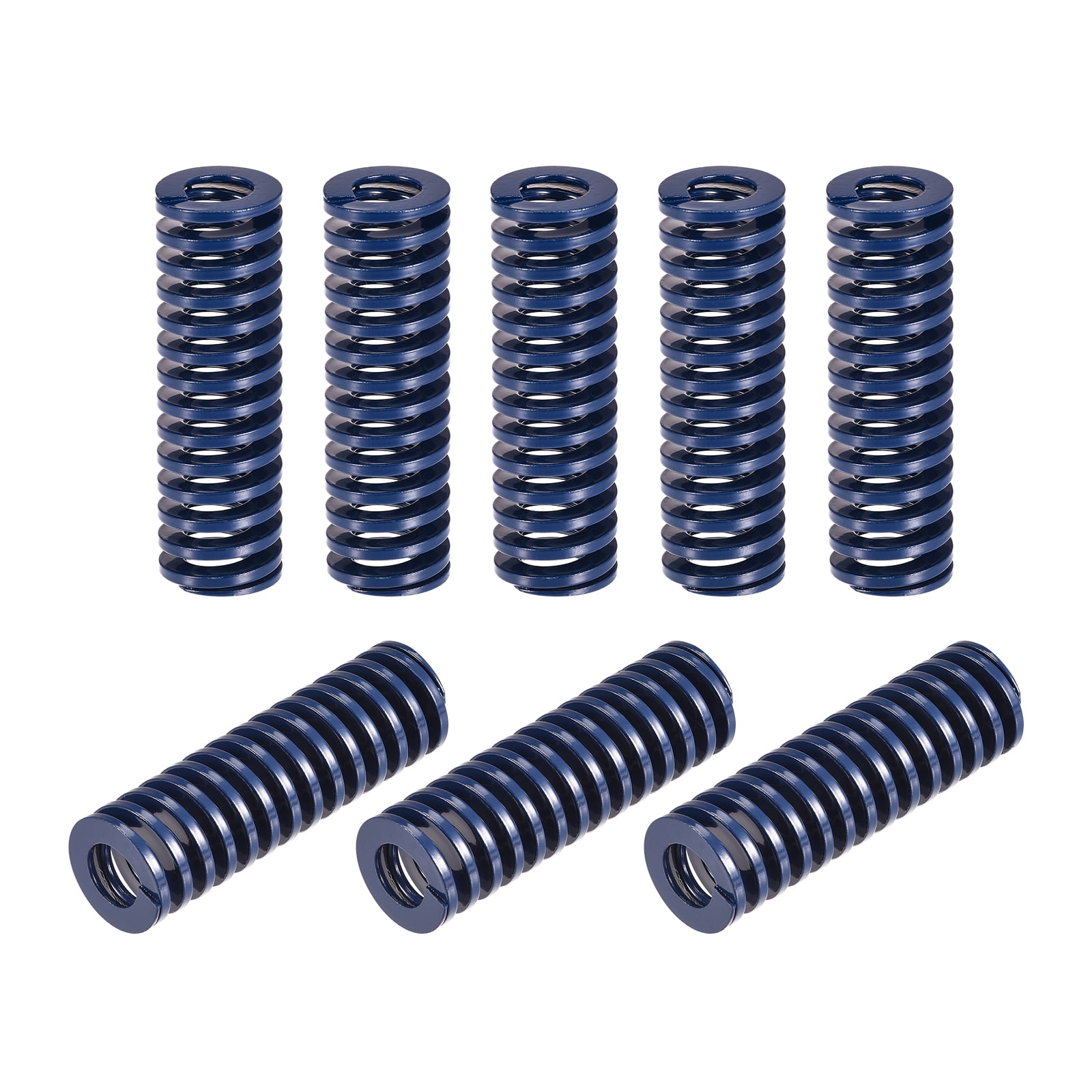 Uxcell Die Spring 8 Pack 20mm OD 60mm Long Spiral Stamping Light Load Compression Die Springs ...