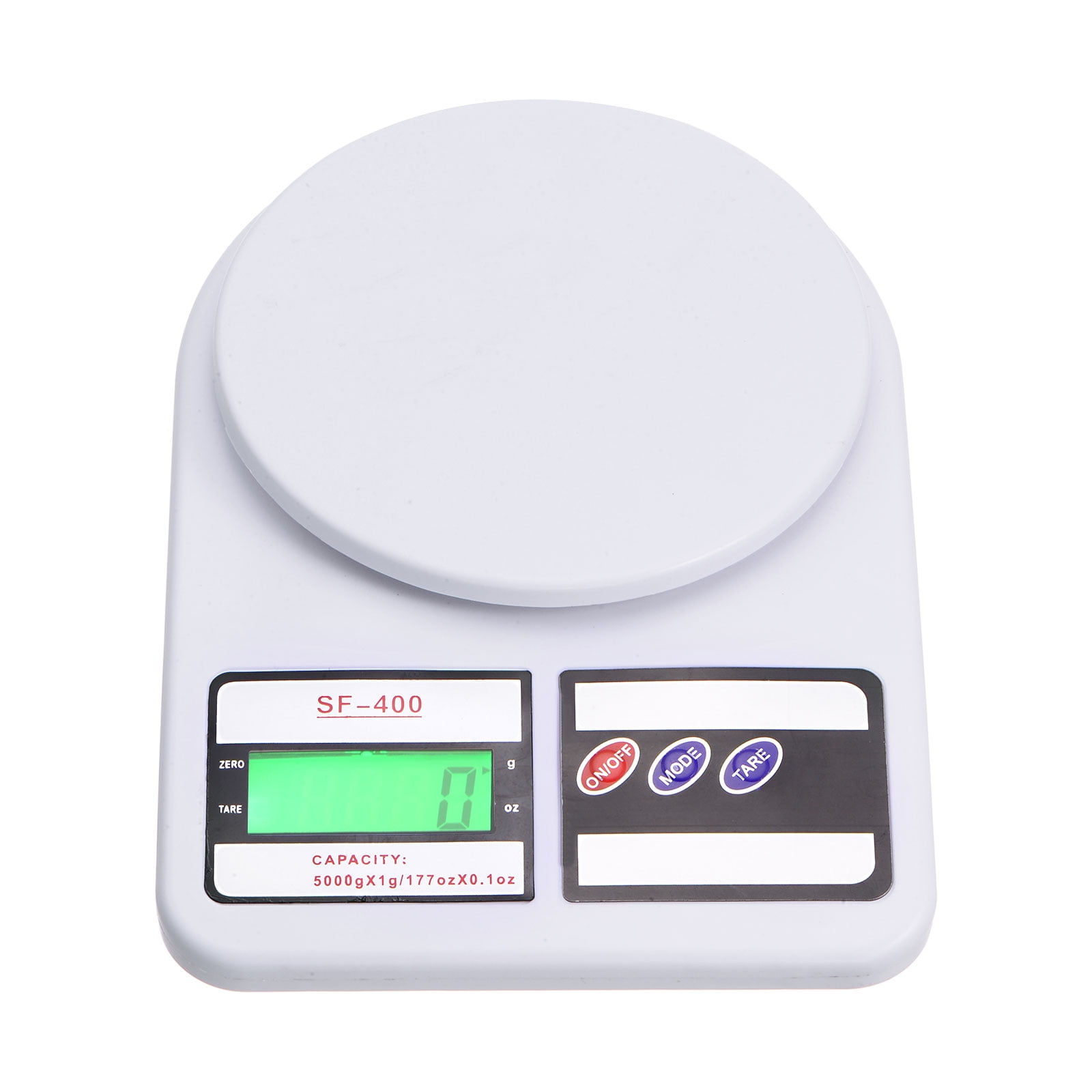 Uxcell Digital Precision Scale 5kg/1g Kitchen Food Scales with Green ...