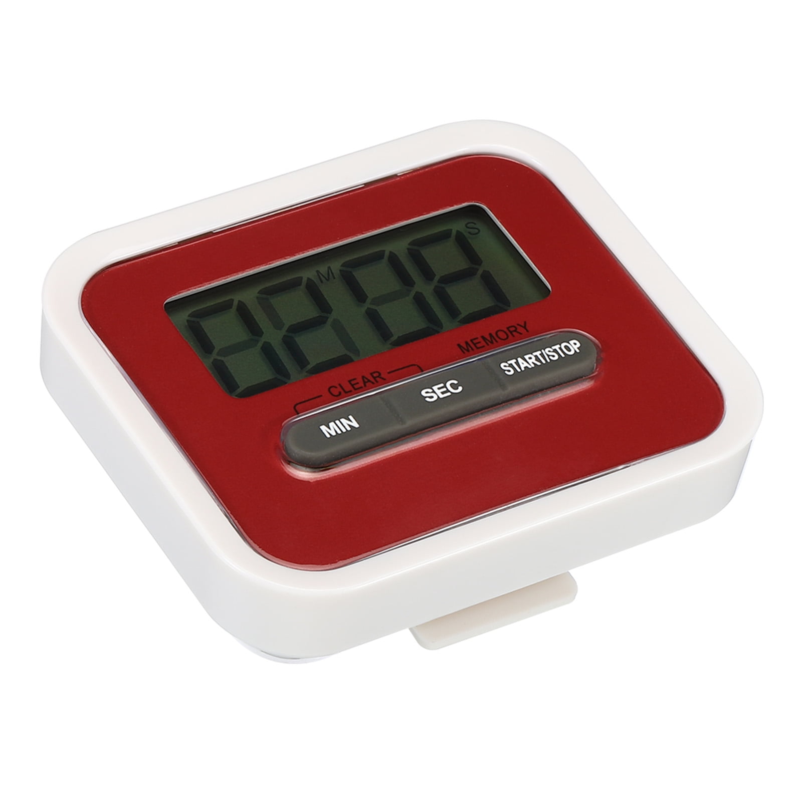 Uxcell Digital Timer, Small Count Down/ UP Clock with Magnetic, Big LCD ...