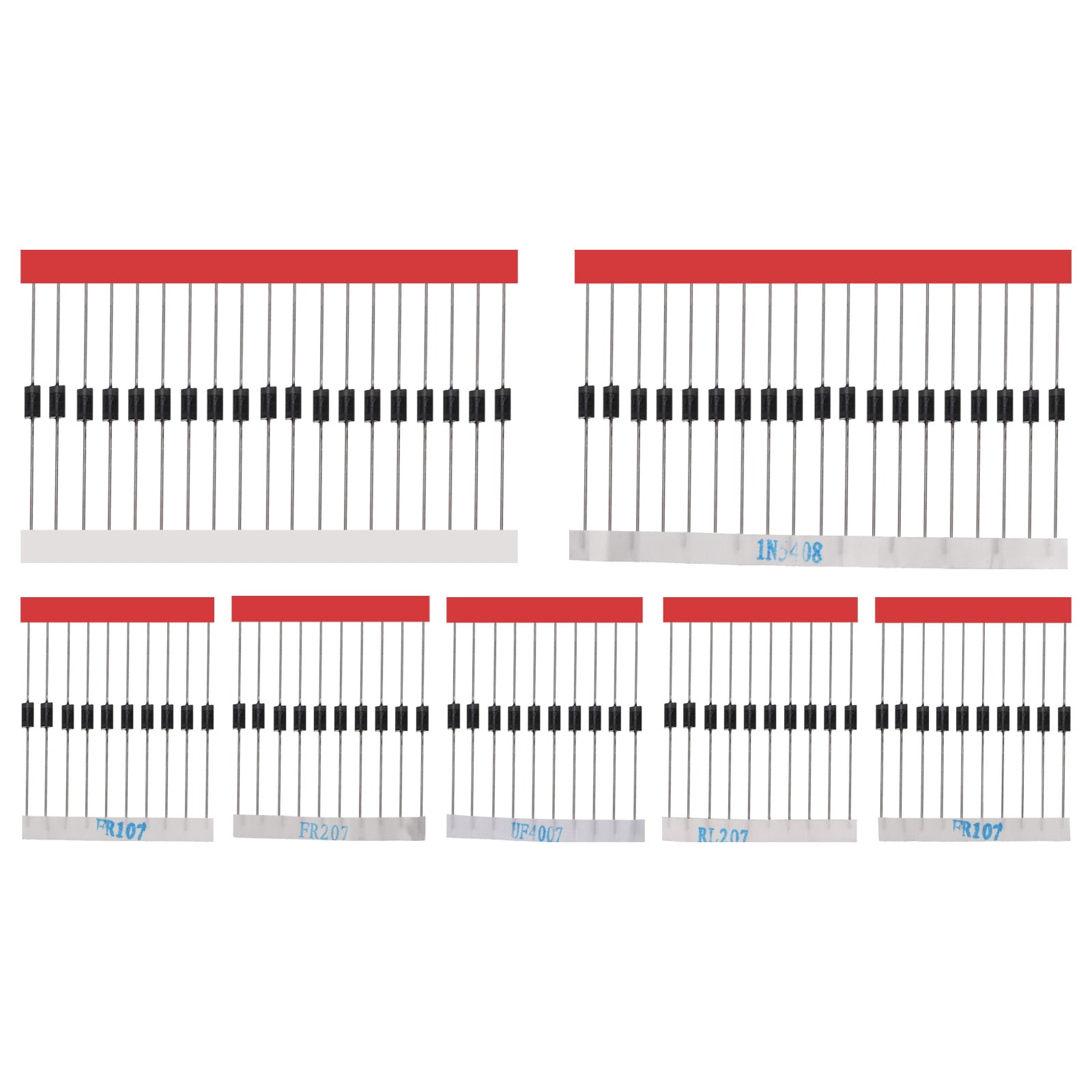 Panasonic Diodes & Rectifiers 75-Piece Rectifier Diode Assortment Kit ...