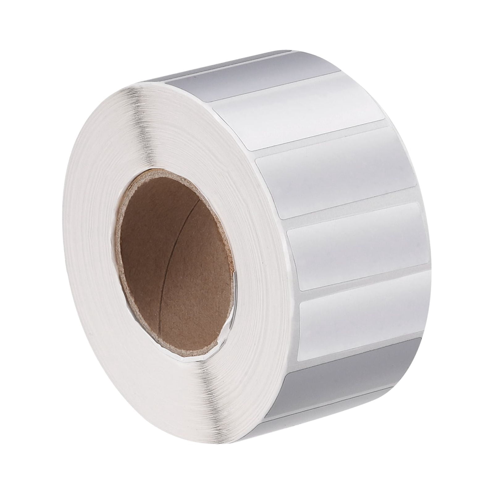 Uxcell Direct Thermal Label Metallic Silver 40x15mm in 1 Row 2000 Count ...