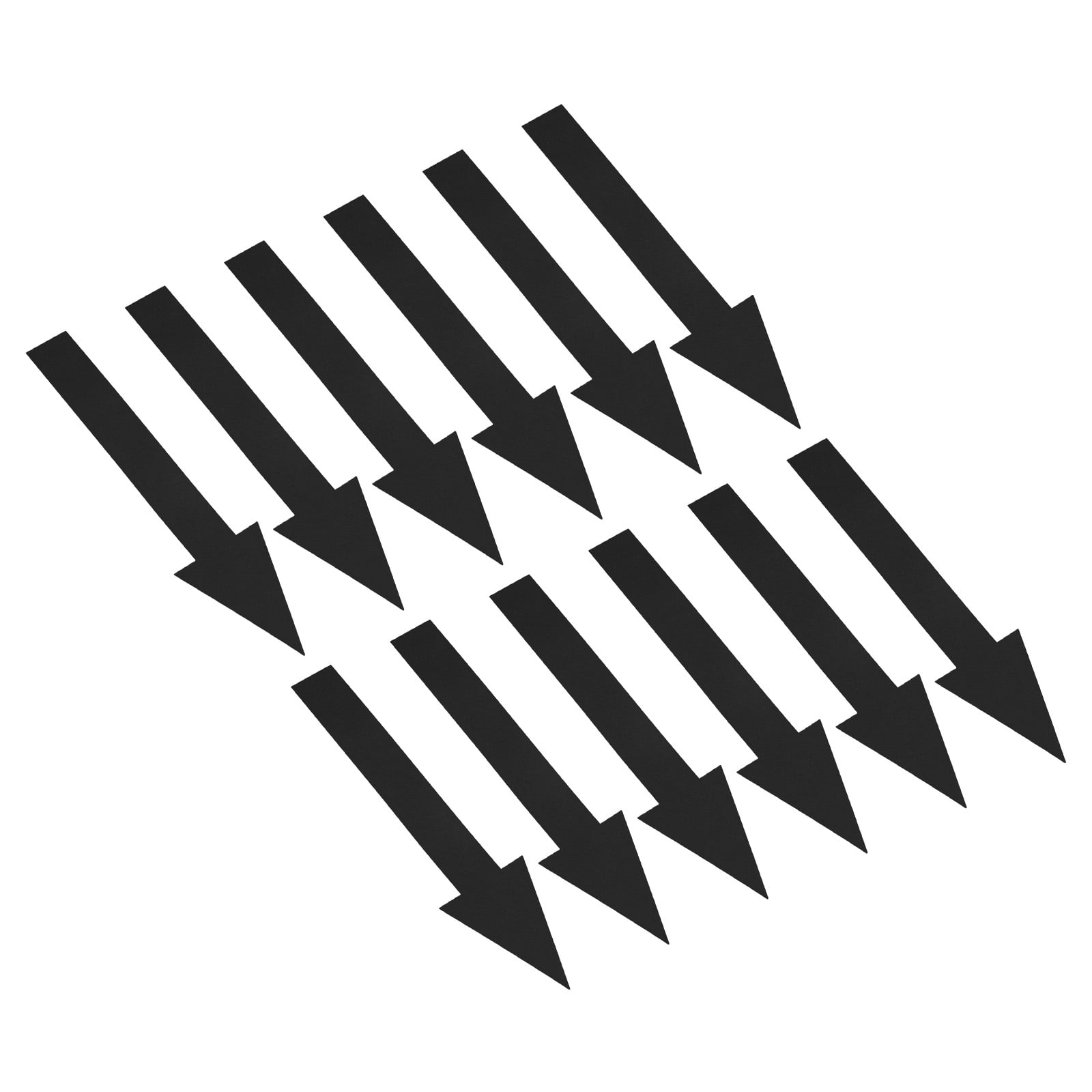 Uxcell Directional Arrow Sticker, 12 Pack Removable Self Adhesive Decal ...