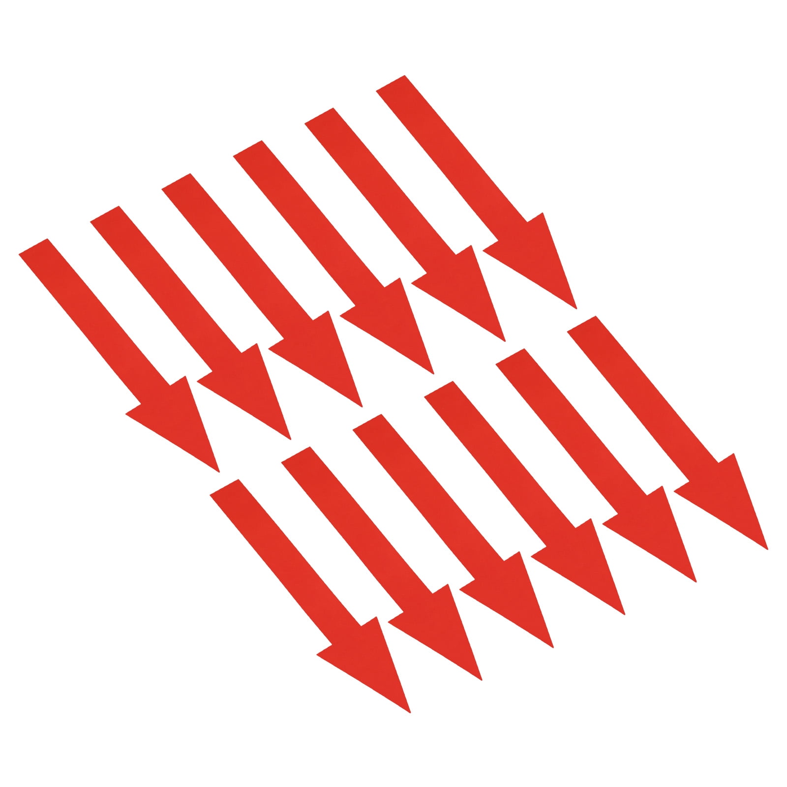 Uxcell Directional Arrow Sticker, 12 Pack Removable Self Adhesive ...