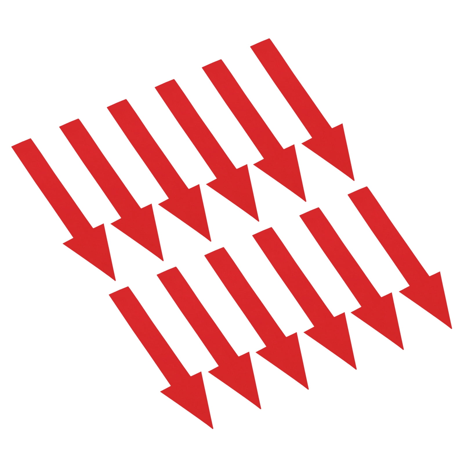 Uxcell Directional Arrow Sticker, 18 Pack PVC Removable Self Adhesive ...