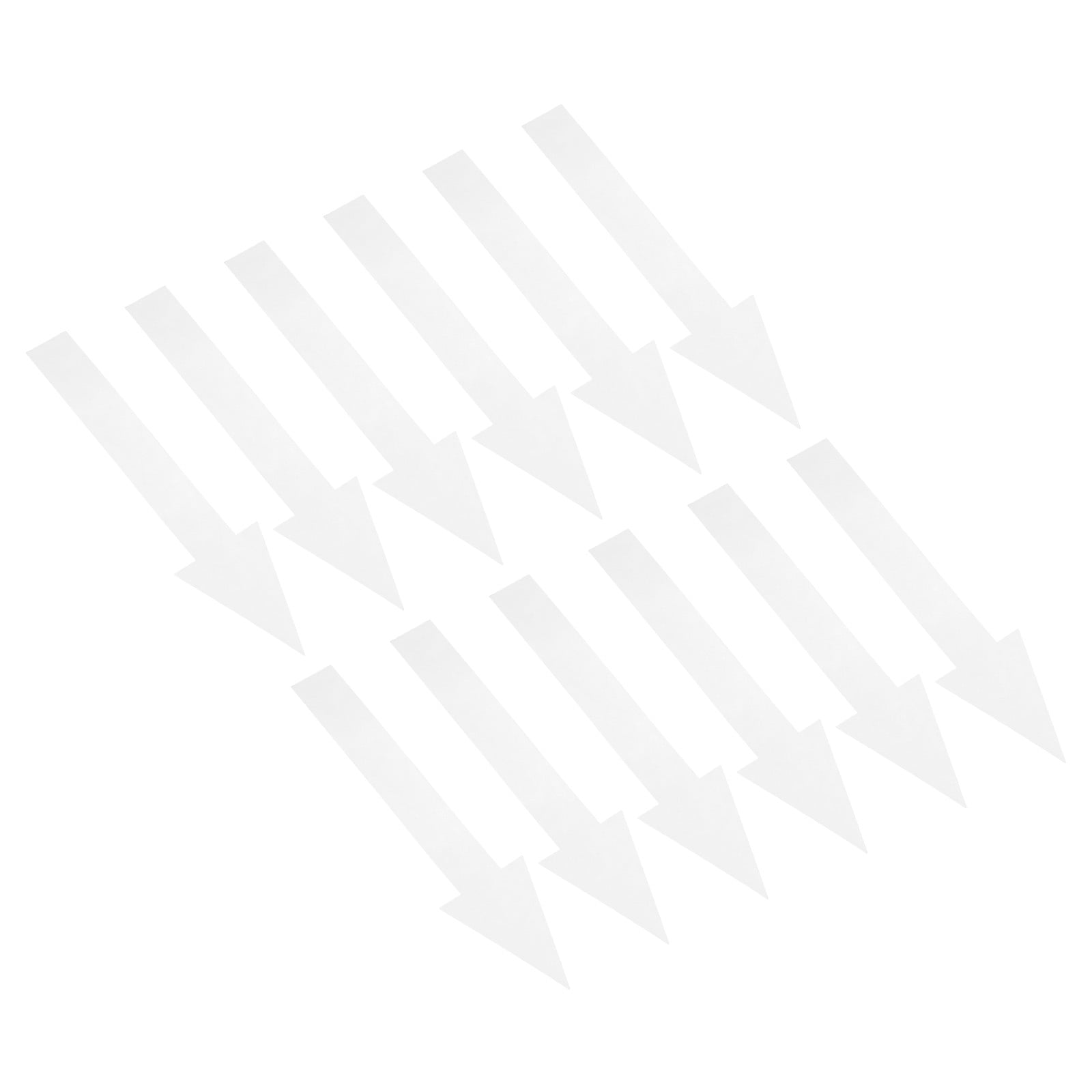 Uxcell Directional Arrow Sticker, 24 Pack PVC Removable Self Adhesive ...