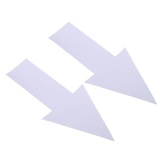 Uxcell Directional Arrow Sticker, 8" PVC Arrow Removable Adhesive ...
