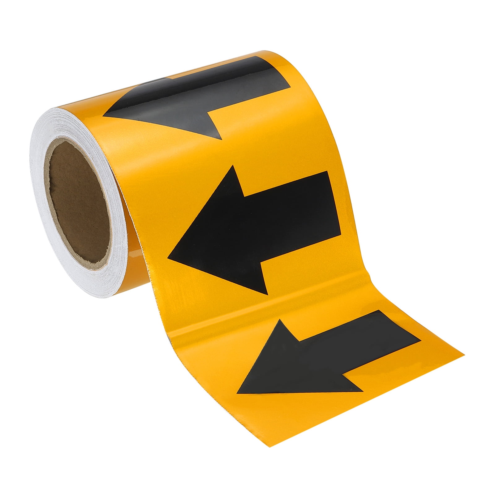 Uxcell Directional Pipe Flow Arrow Adhesive Tape 5-8/9"x65' Pipe ...