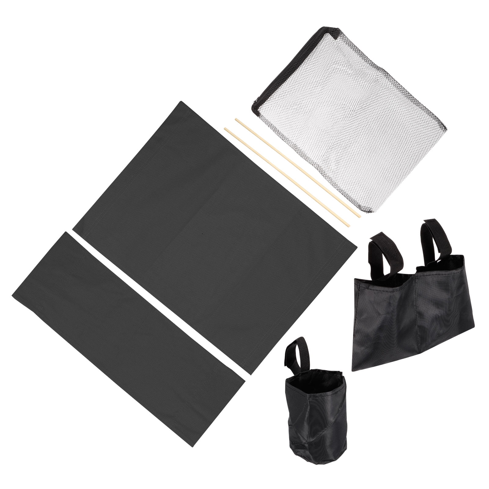 Uxcell Director Chair Accessories Set 5in1 Canvas Replacement Kit ...