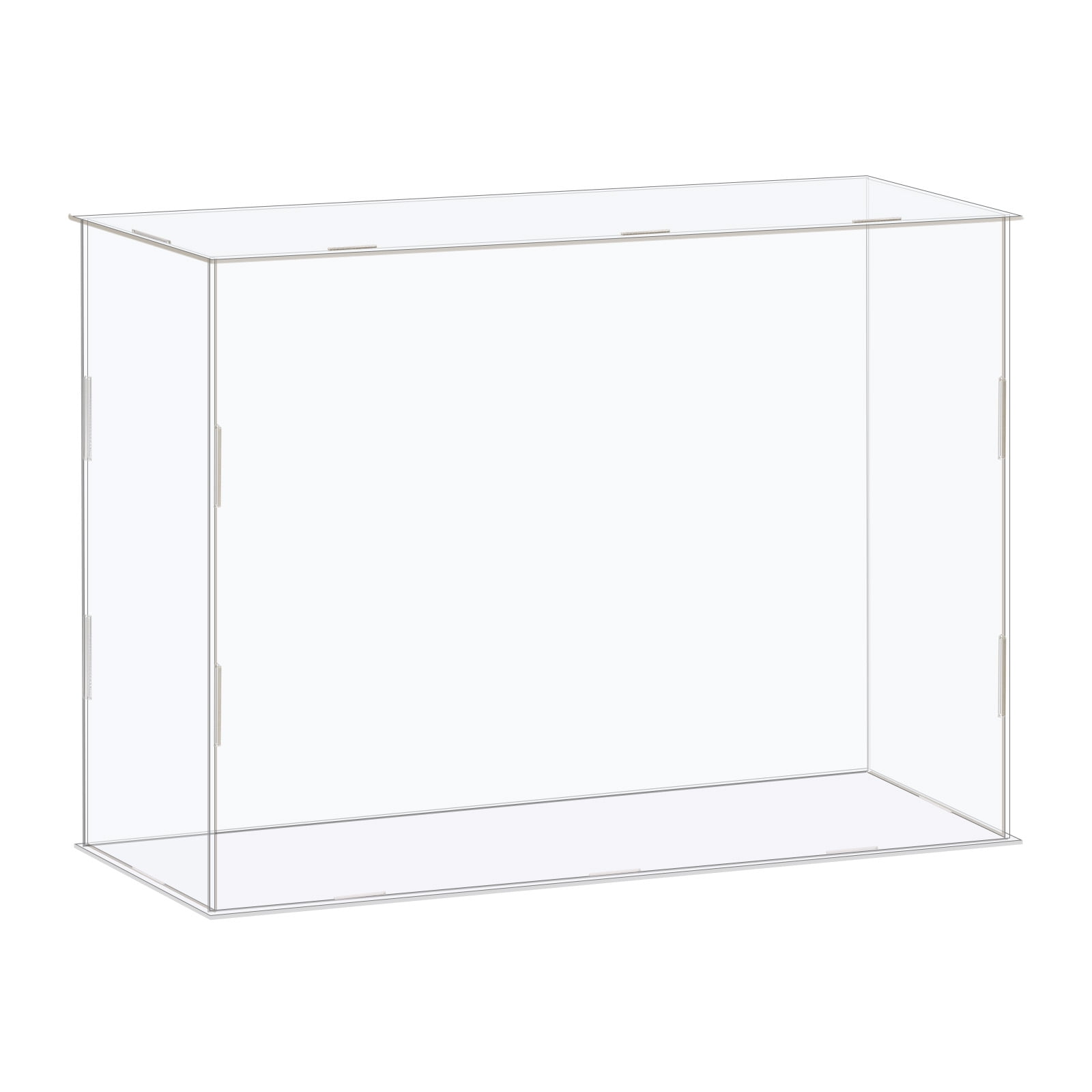 Uxcell Display Case Box Acrylic Box Dustproof Protection Showcase for ...
