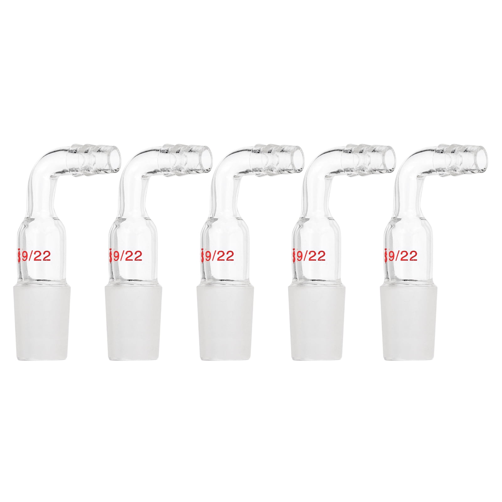 Uxcell Distillation Adapter, 19/22 Borosilicate Glass Fractionation ...