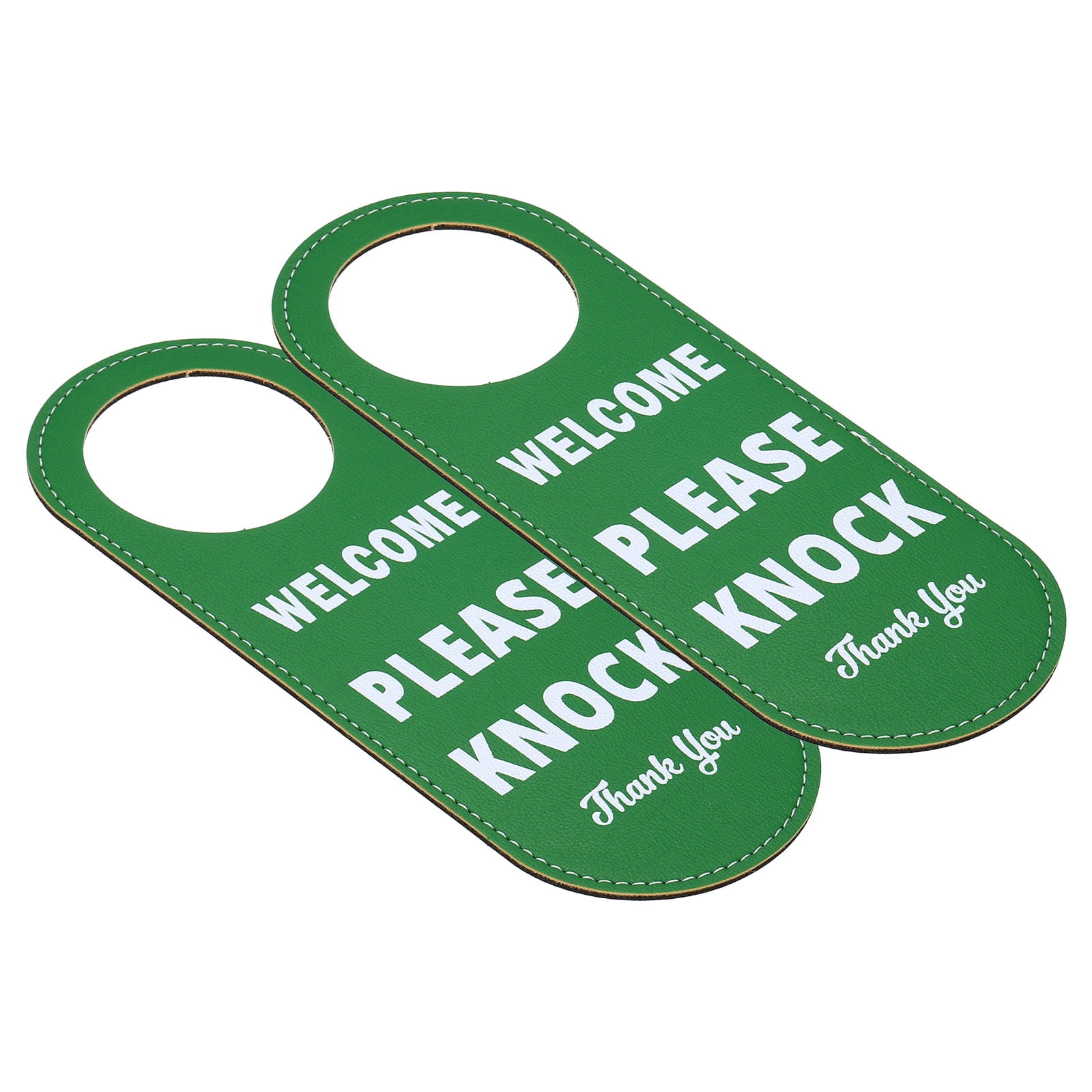 Uxcell Do Not Disturb on Front/Welcome Knock on Back Door Hanger Sign ...