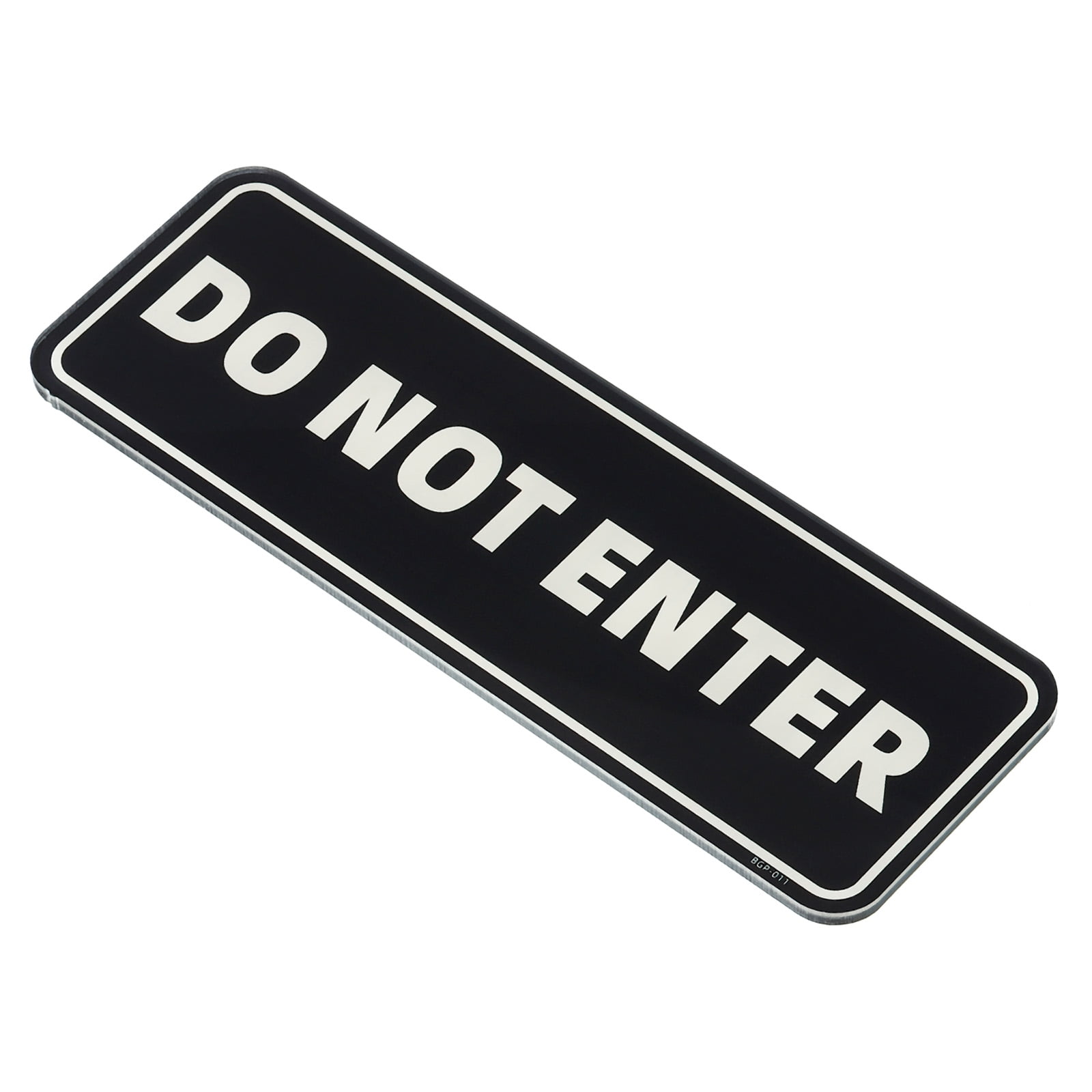 Uxcell Do Not Enter Sign 9"x3" Self Adhesive Door Information Sticker ...