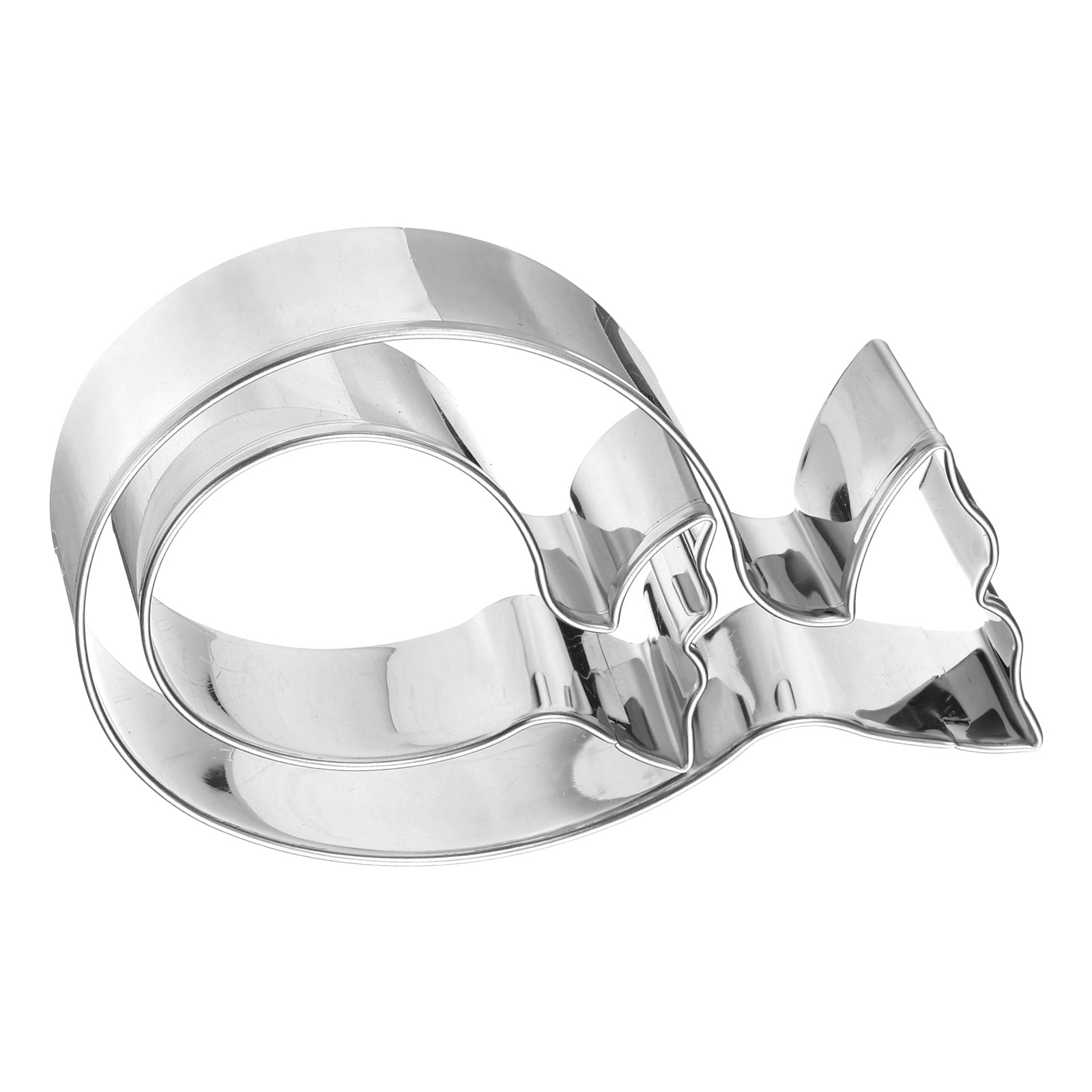Uxcell Dolphin Cookie Cutter Set Assorted Sizes Stainless Steel Polish ...