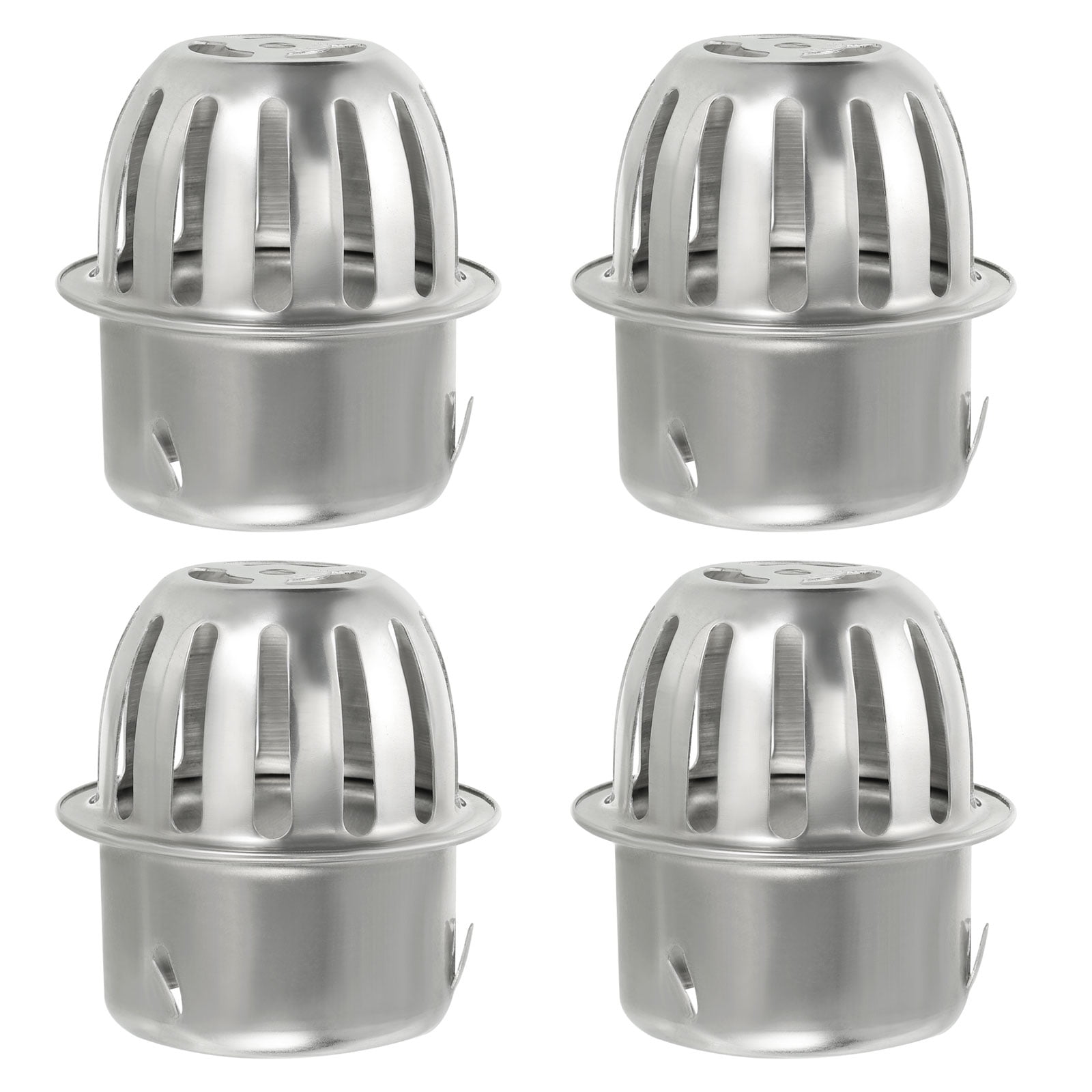 Uxcell Dome Gutter Guard Filter, 4 Pack 304 Stainless Steel Downspout ...