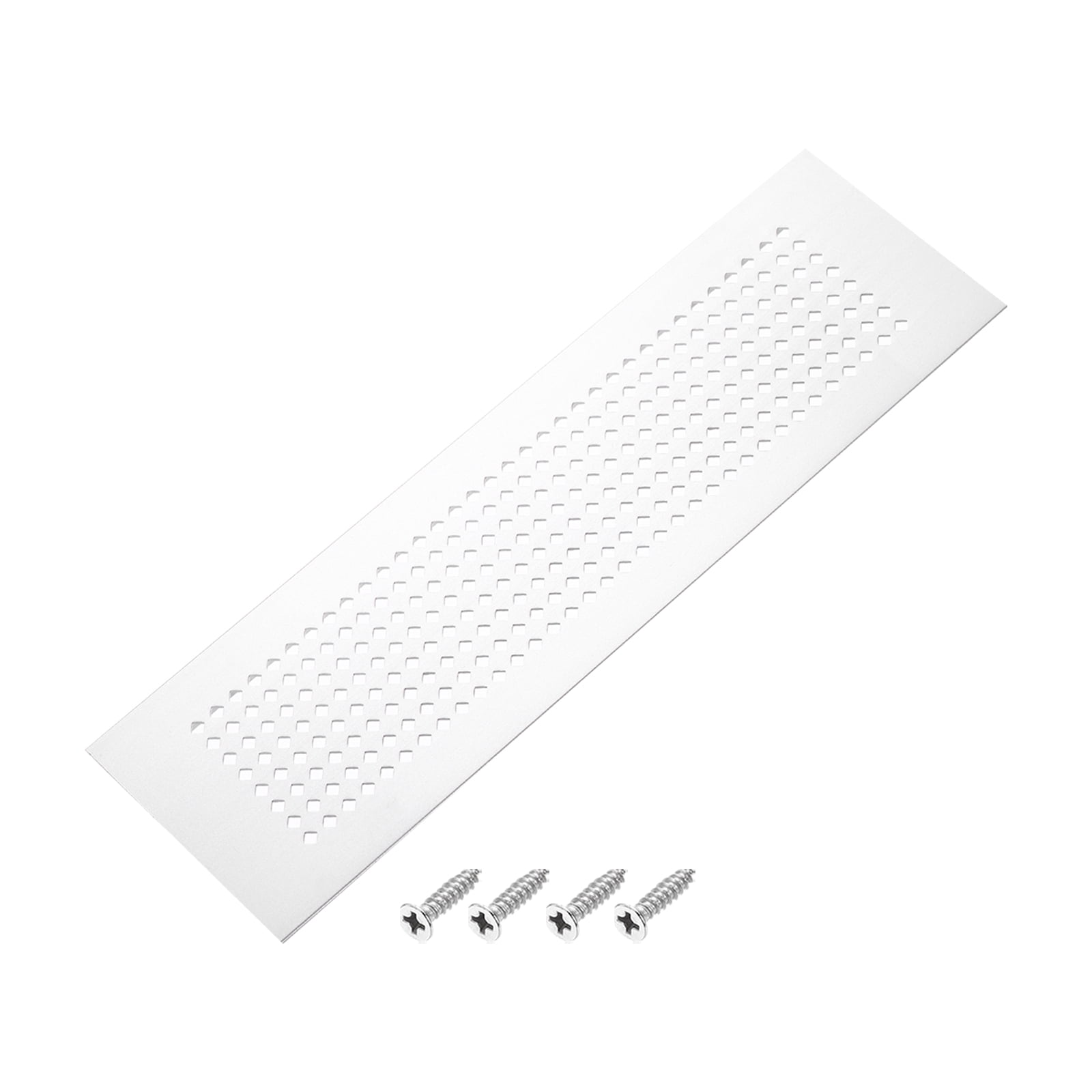 Uxcell 13.8 x 3.1"Door Air Vent Cover Grille Ventilation Cover with ...