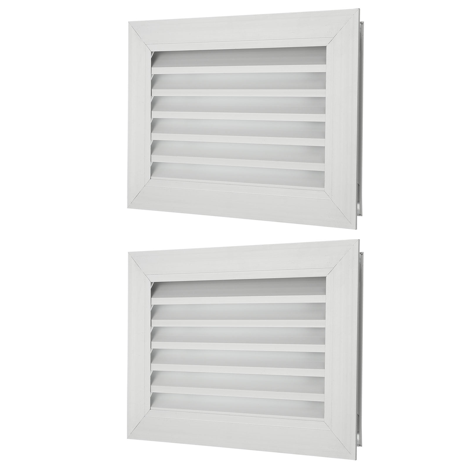 Uxcell Door Air Vent Cover, Aluminum Grille Ventilation Cover Louvered ...