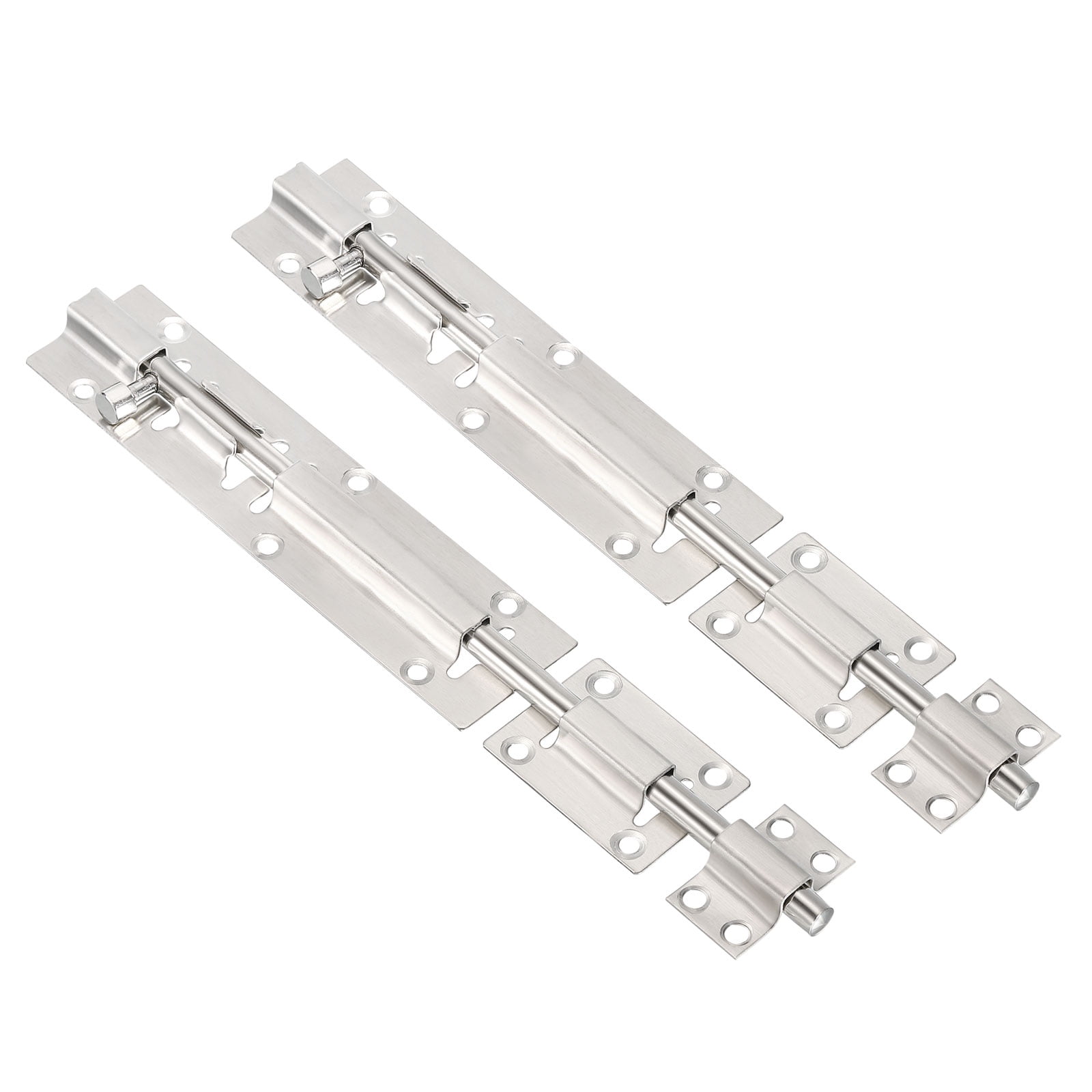 Uxcell Door Barrel Bolt Latch 10 Inch, 2 Pack Stainless Steel Security ...