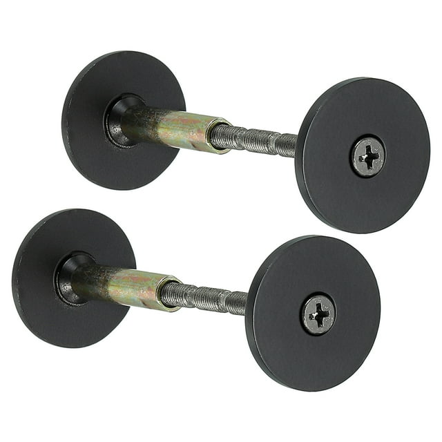 Uxcell Door Hole Cover Plate, 2 Pack 1 3/16" Deadbolt Cover Plate ...