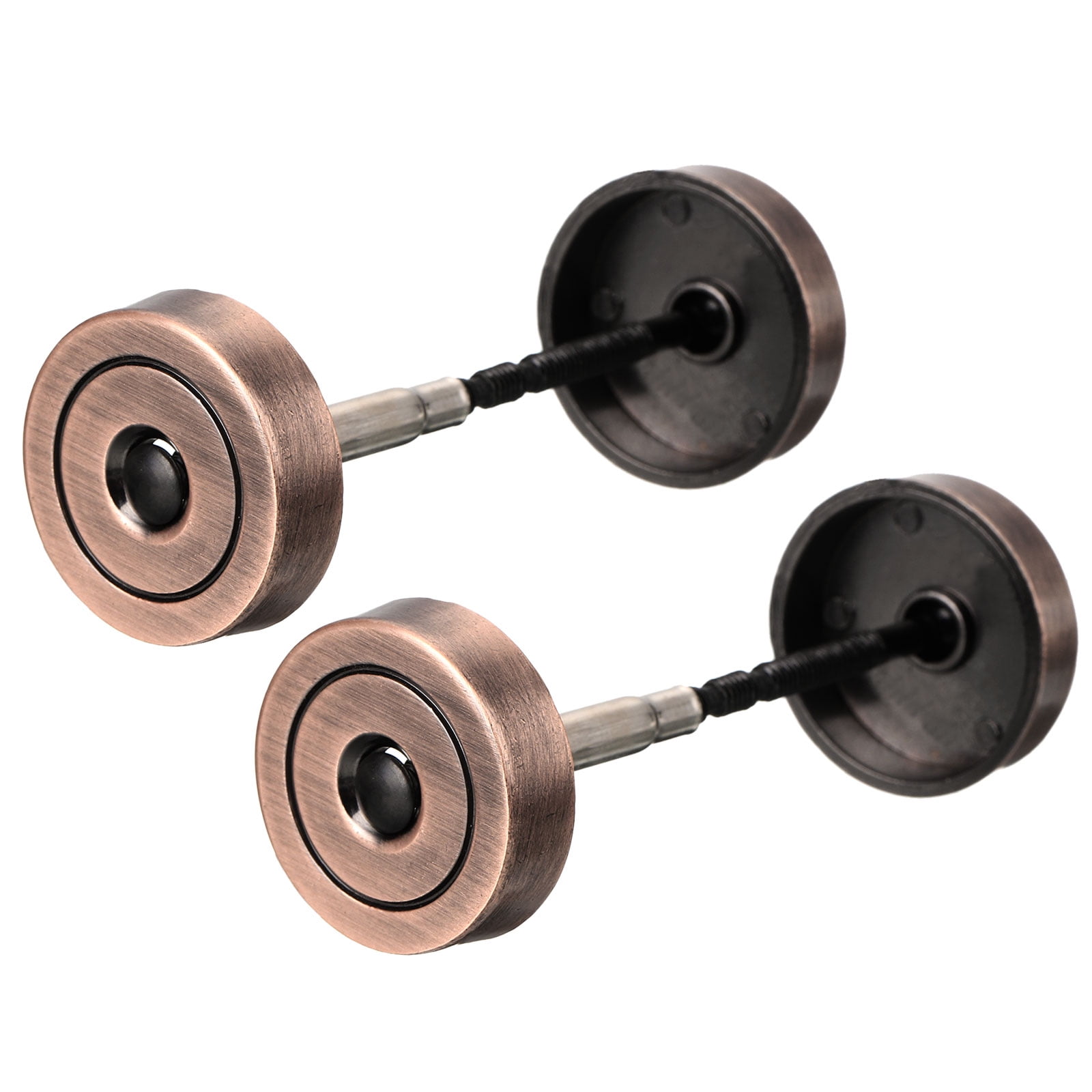 Uxcell Door Hole Cover Plate, Zinc Alloy Circle Deadbolt Cover Plate ...