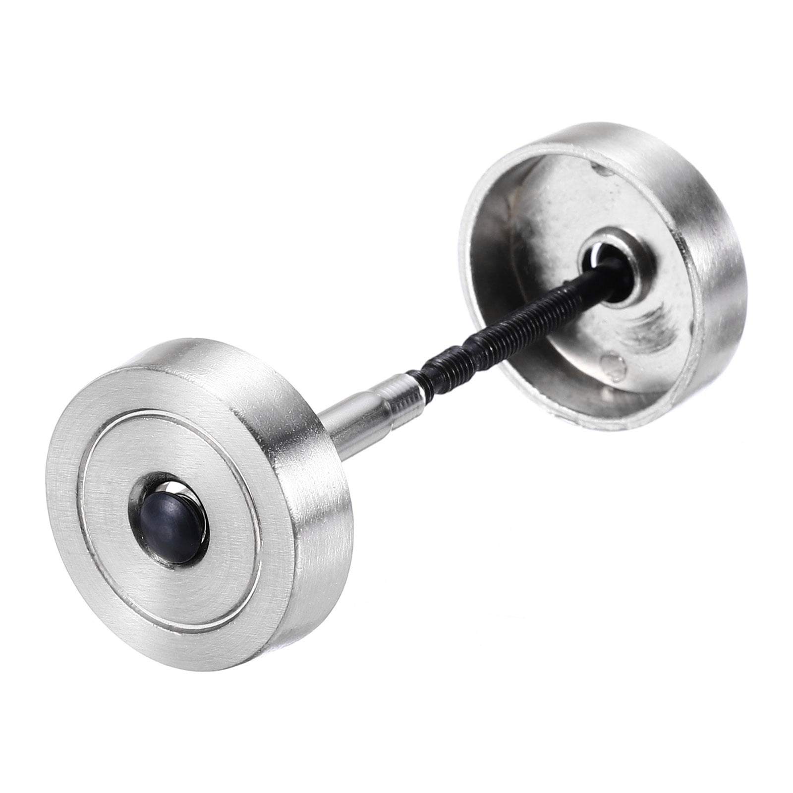 Uxcell Door Hole Cover Plate Zinc Alloy Circle Deadbolt Cover Plate ...