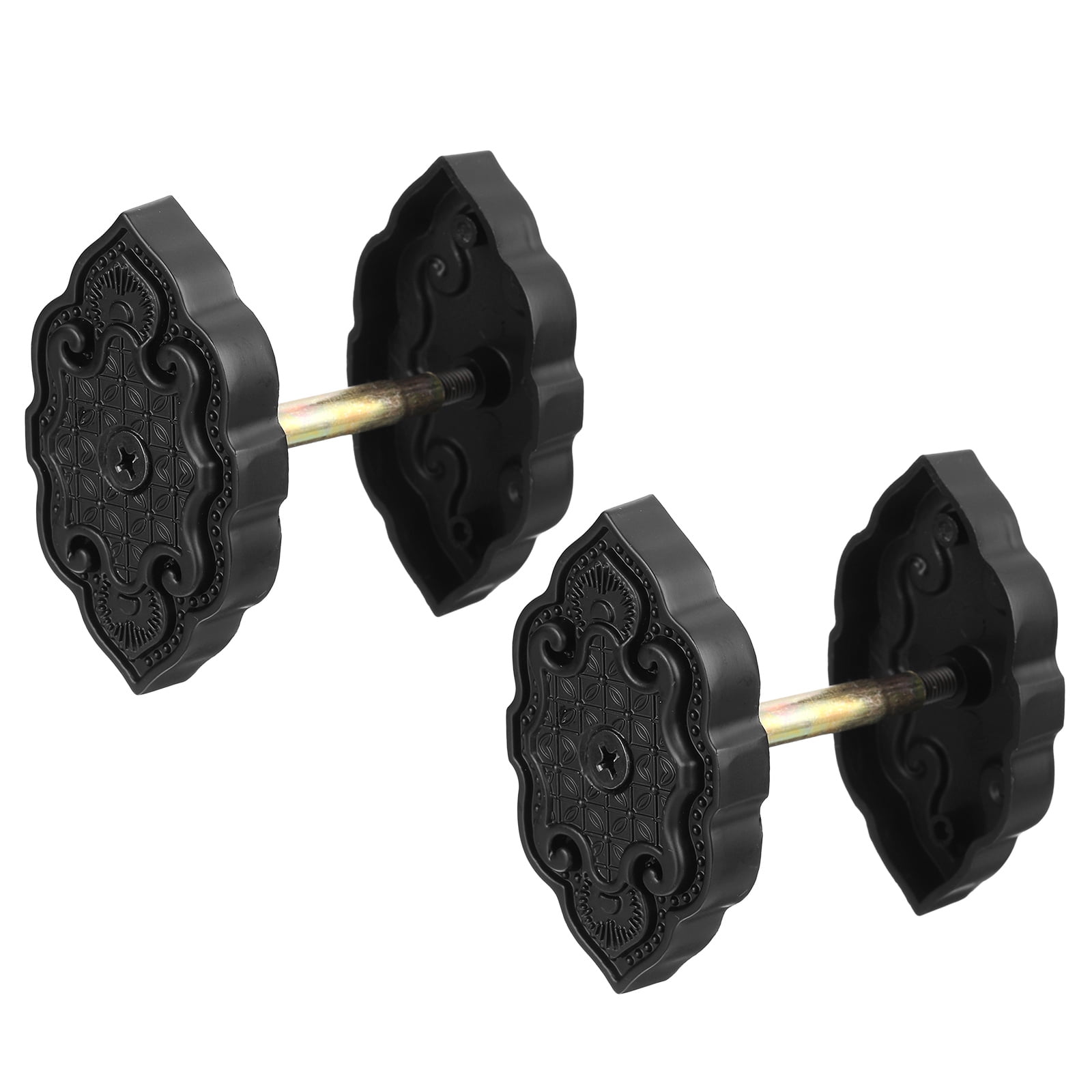 Uxcell Door Hole Cover Plate Zinc Alloy Deadbolt Cover Plate Door ...