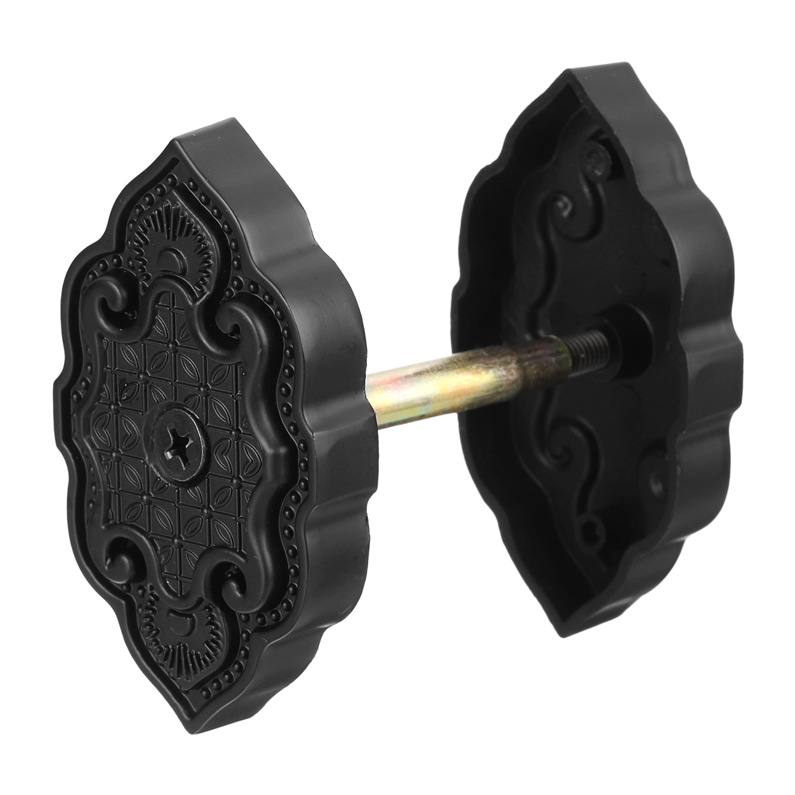 Uxcell Door Hole Cover Plate, Zinc Alloy Deadbolt Cover Plate Door ...