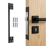 Uxcell Door Latch Guard Plates, 7" Stainless Steel Door Latch Shield ...