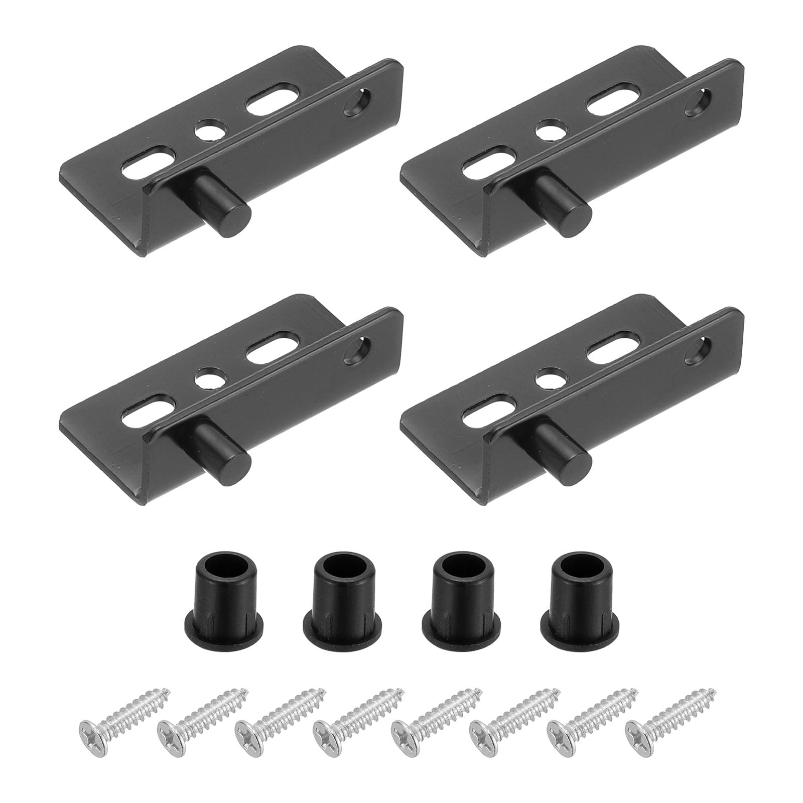 Uxcell Door Pivot Hinges, Stainless Steel Gate Hinges for Wood Doors ...