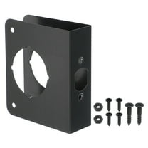 Uxcell Door Reinforcement Plate for Door Repair and Reinforcement 1 Set ...