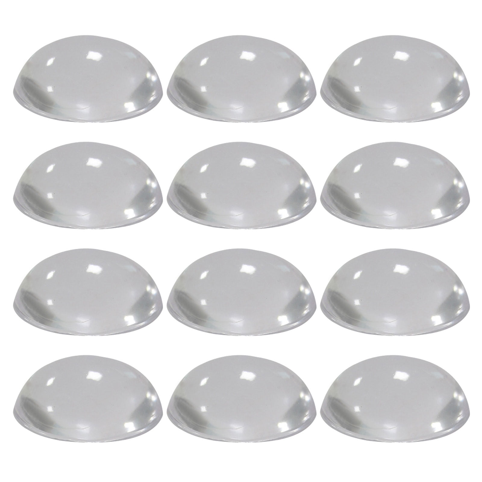 Uxcell Door Stopper Wall Protector Self Adhesive Convexity Rubber Door ...