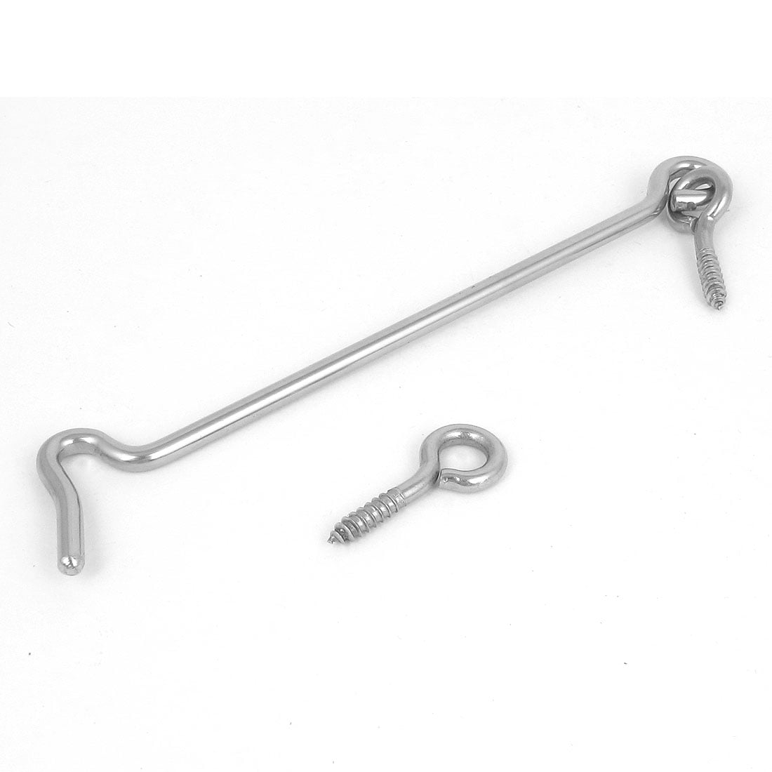 Uxcell Door Window Catch Eye Cabin Hook Fasteners Silver Tone 150mm 6 ...