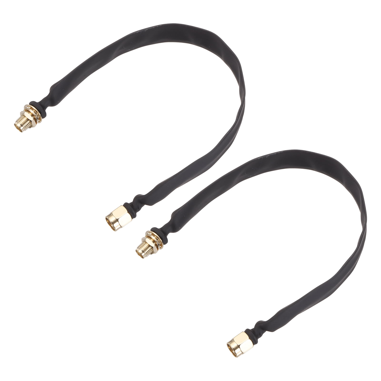 Uxcell Door/Window Pass Through Flat Coaxial Cable with RP-SMA Male to ...