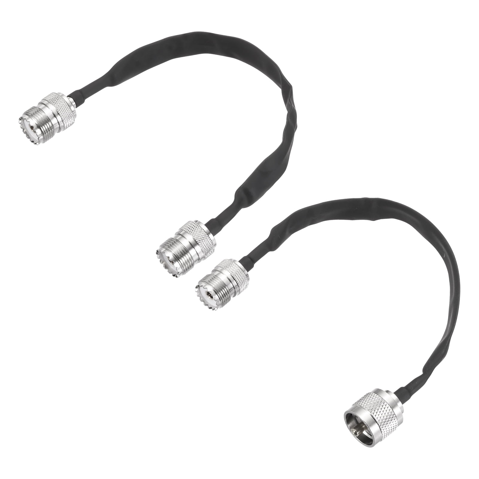 Uxcell Door/Window Pass Through Flat Coaxial Cable with UHF Female to ...