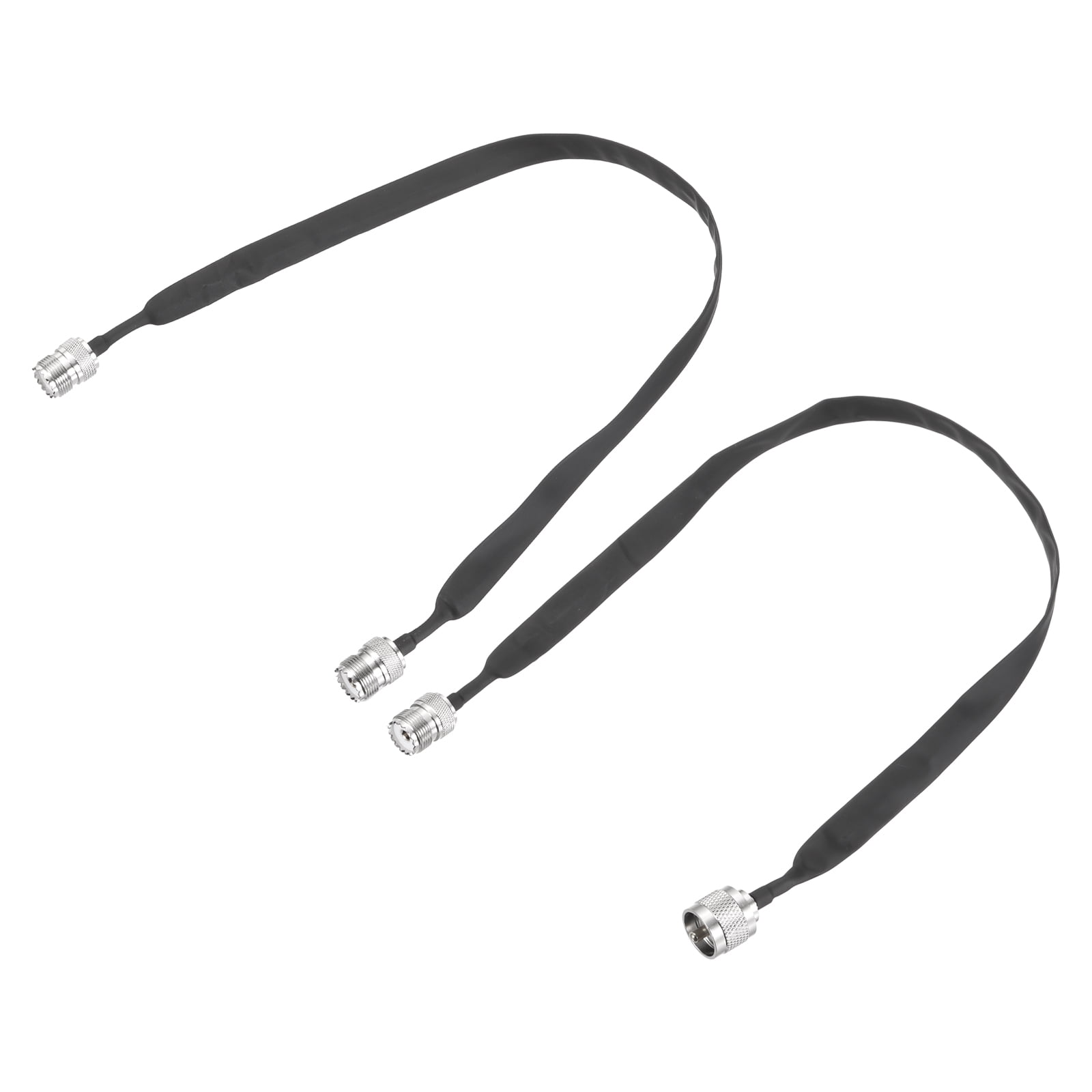 Uxcell Door/Window Pass Through Flat Coaxial Cable with UHF Female to ...
